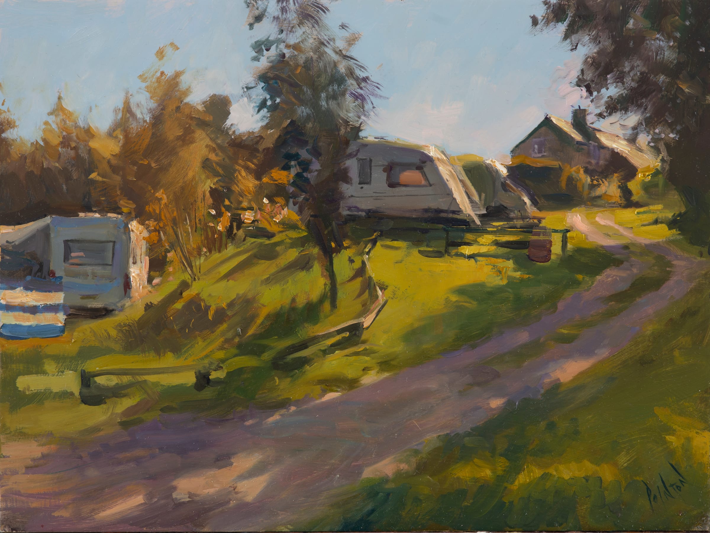 Rob Pointon, Pitch up on the Farm, 2023 | Ffin y Parc Gallery