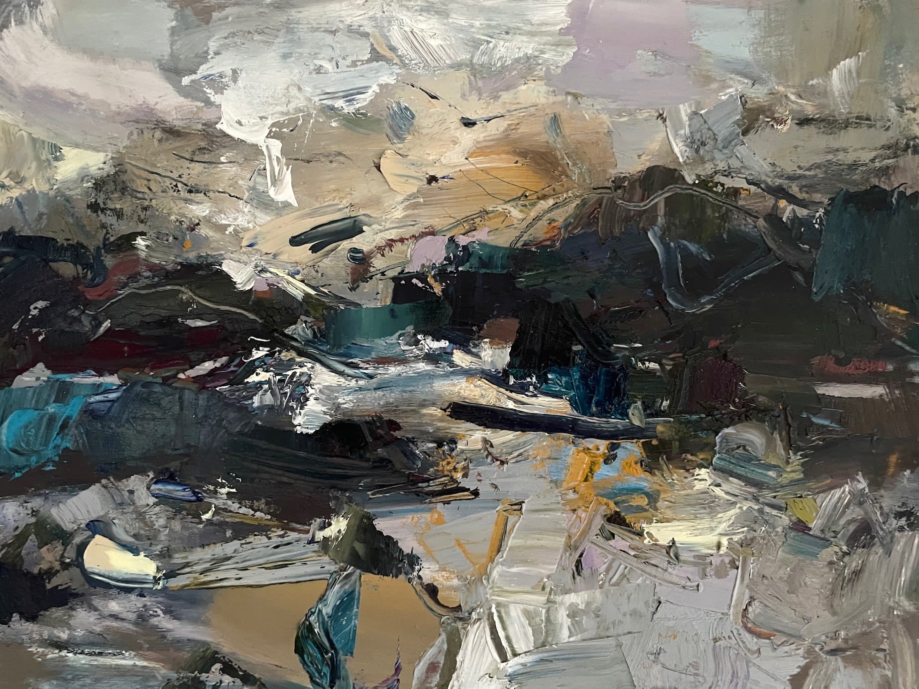 Beth Fletcher, The Storm's Lawless Semaphore, 2024 | Ffin y Parc Gallery