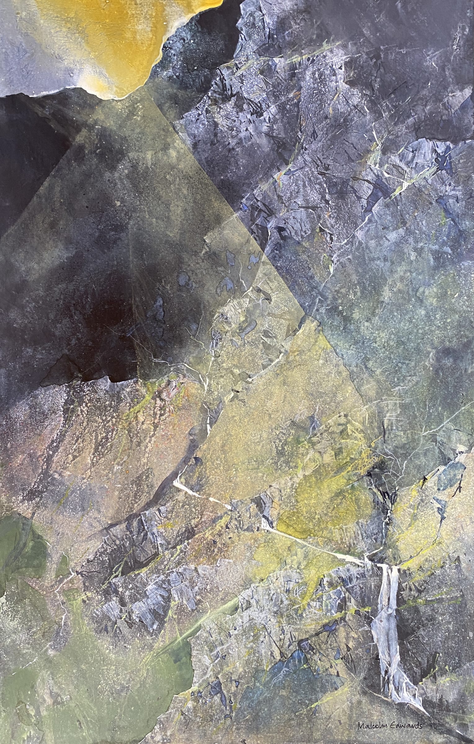 Malcolm Edwards, Snowdonia Textures, 2025 | Ffin y Parc Gallery