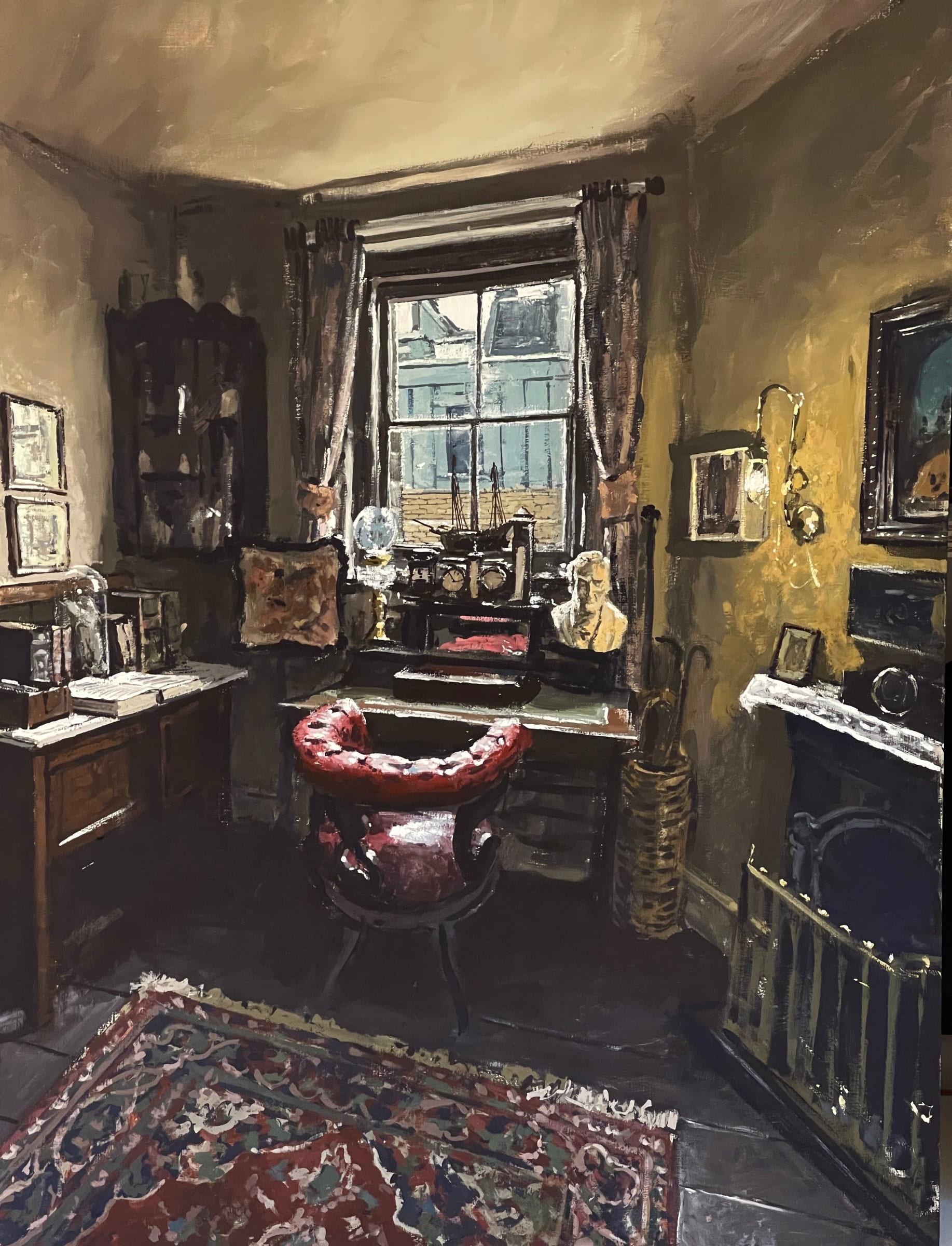 Matthew Wood, 221b Baker Street - Watson's Study I | Ffin y Parc Gallery