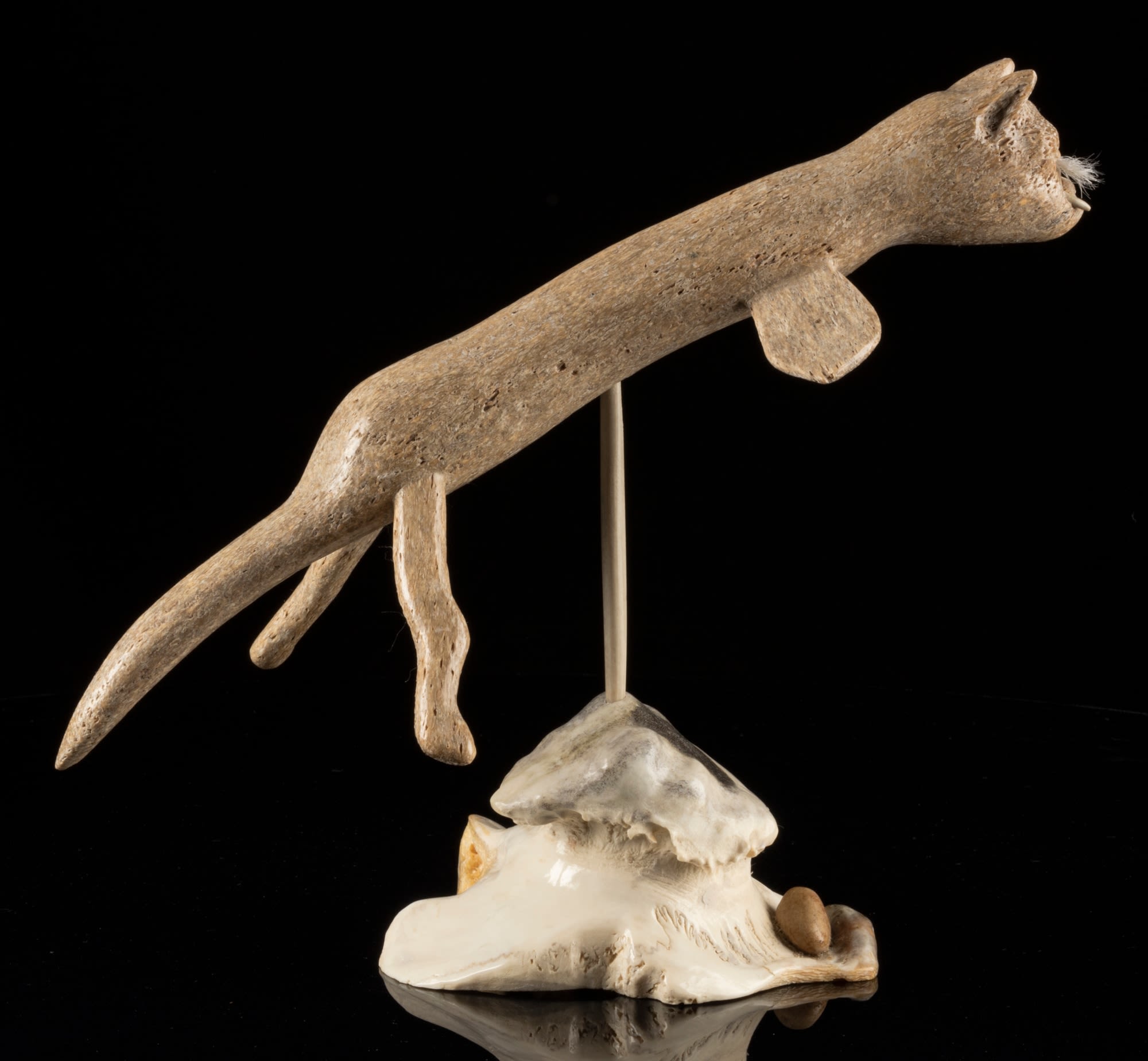 NICK SIKKUARK (1943-2013) KUGAARUK (PELLY BAY) / UQSUQTUUQ (GJOA HAVEN ...