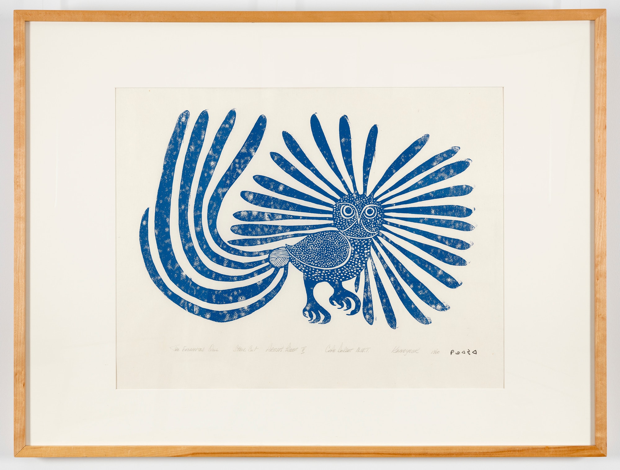 KENOJUAK ASHEVAK, C.C., R.C.A. (1927-2013) KINNGAIT (CAPE DORSET), The ...