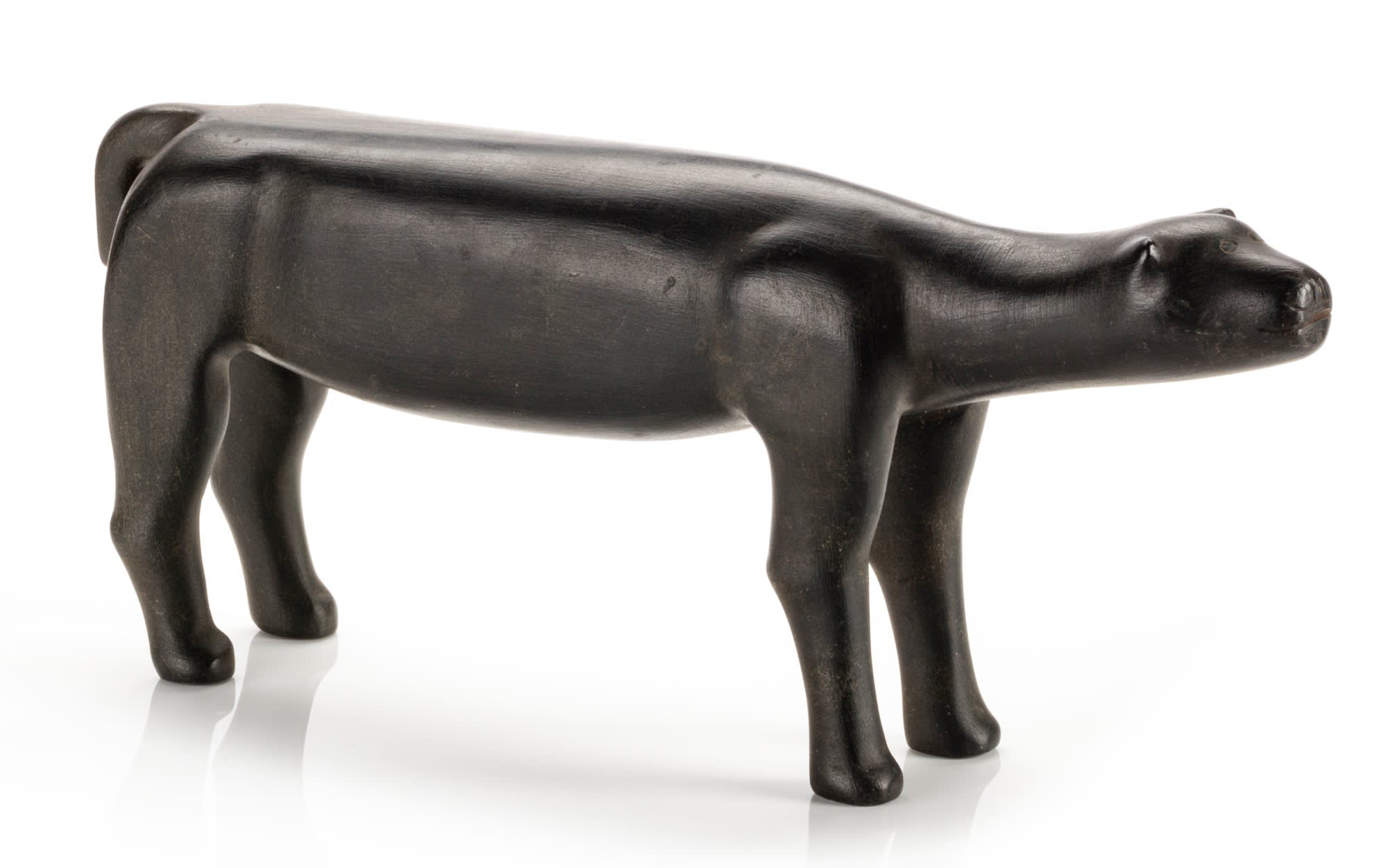 SOLOMONIE TIGULLARAQ (1924-2000) KANGIQTUGAAPIK (CLYDE RIVER), Wolf, c. 1964 | First Arts