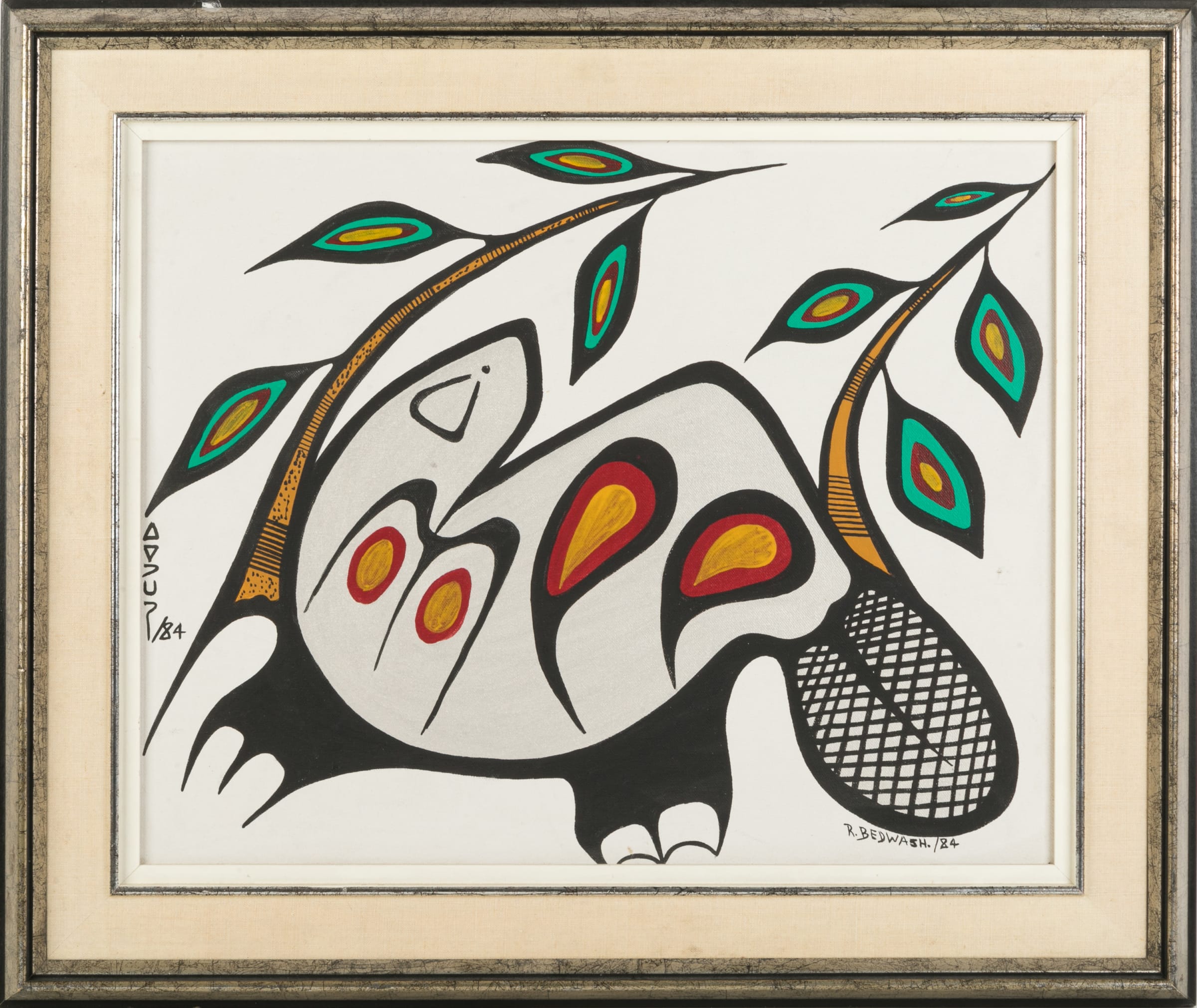 RICHARD BEDWASH (1936-2007) ANISHINAABE (OJIBWE), The Legend of the ...