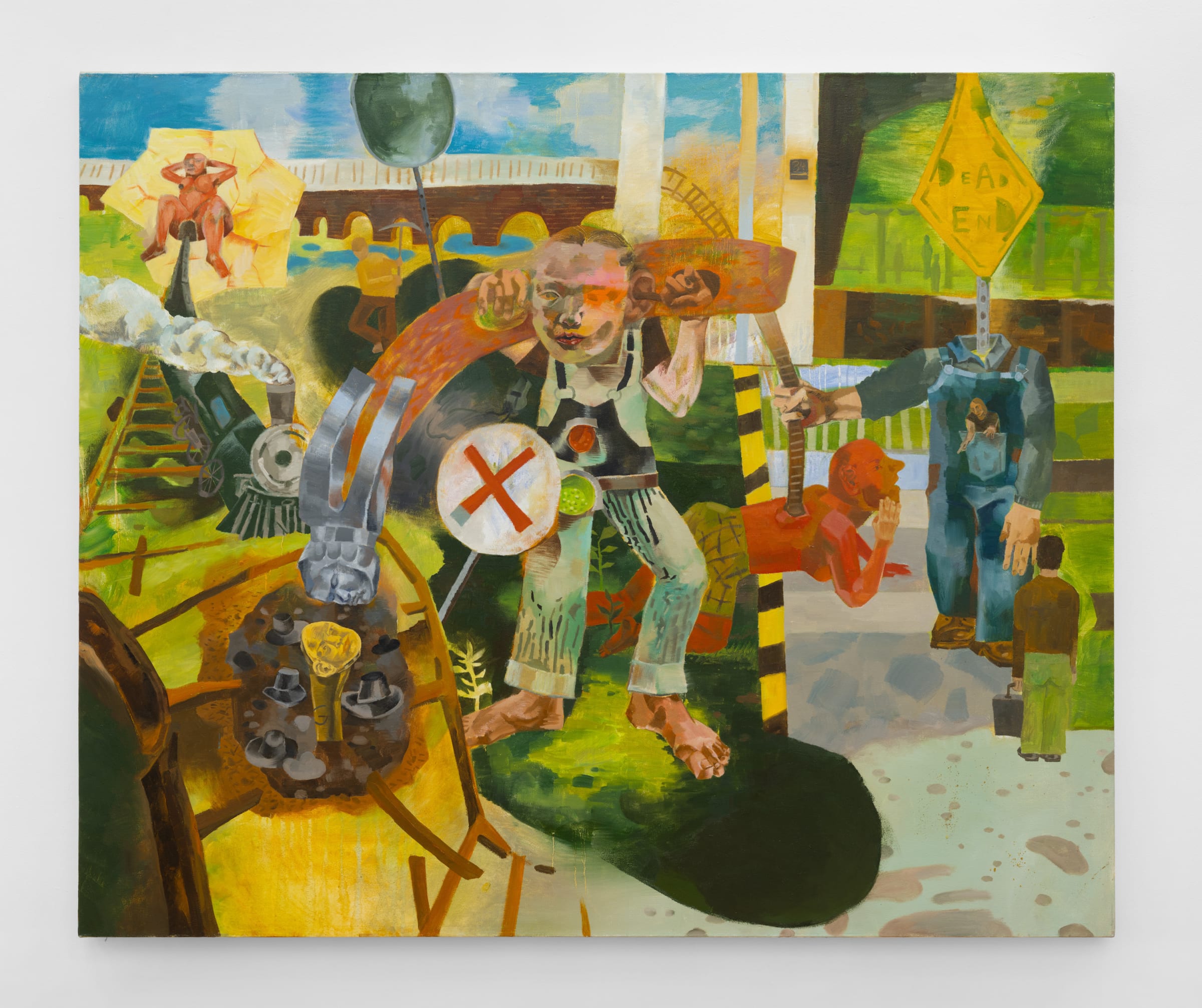 Rachel Zhang, Golden spike on the transcontinental railroad, 2022 ...