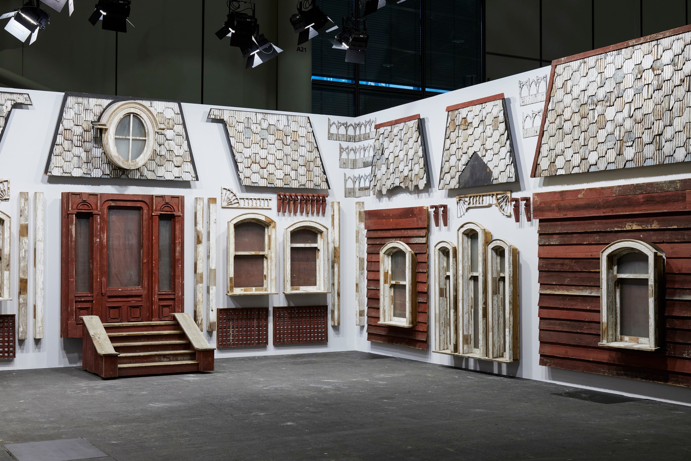 CORNELIA PARKER, PsychoBarn (Cut Up), 2023 | Frith Street Gallery