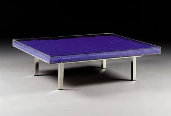 Yves Klein, Table IKB®, 2025 | Galerie de Bellefeuille