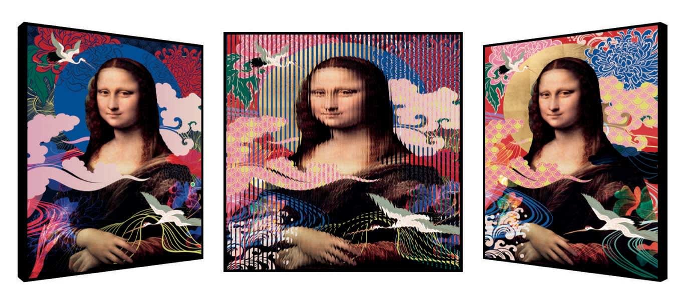 Patrick Rubinstein, Mona au Jardin, 2025 | Galerie de Bellefeuille