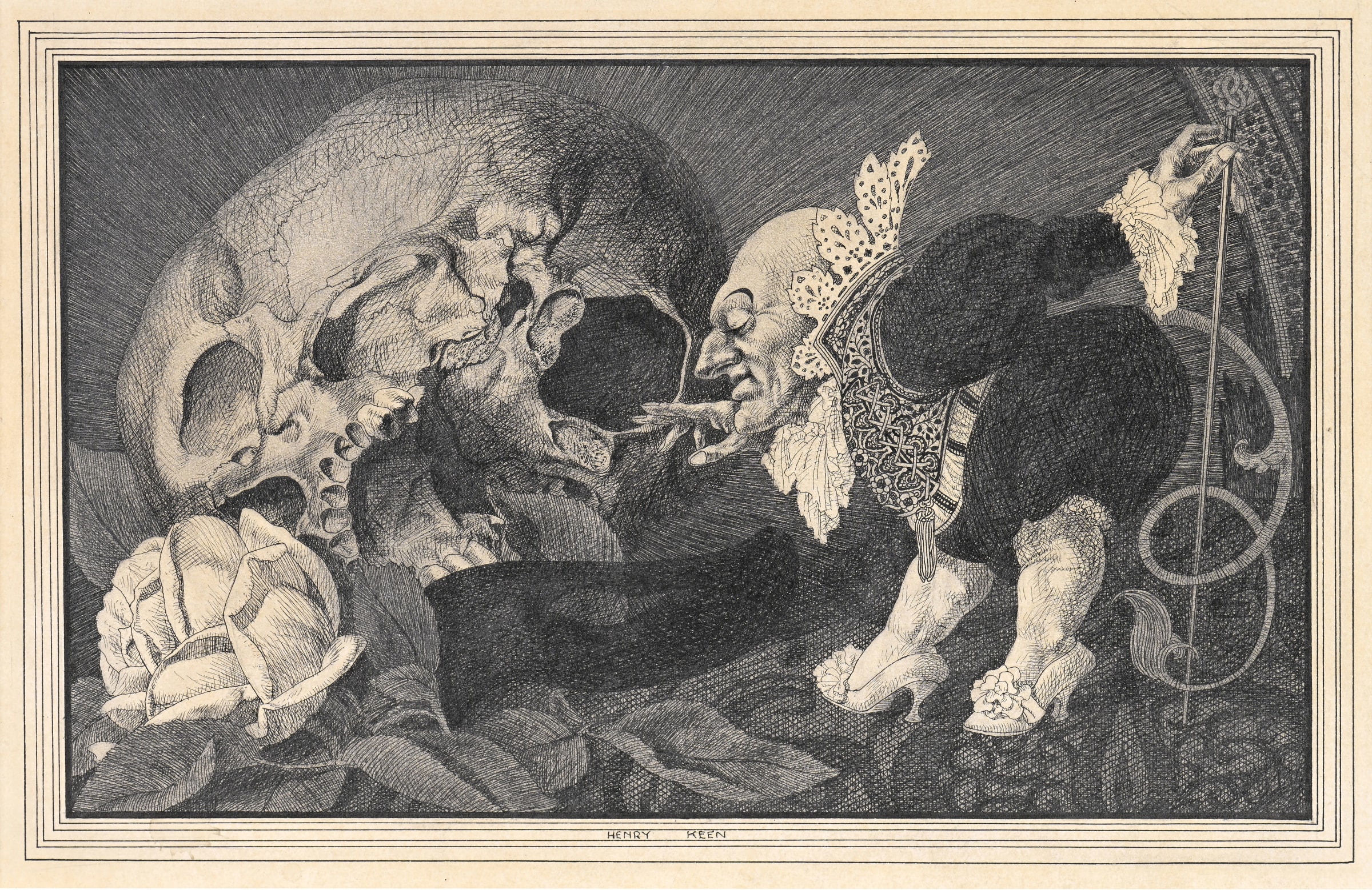 Henry Weston Keen, The Dwarf Illustration originale pour la revue ‘The ...