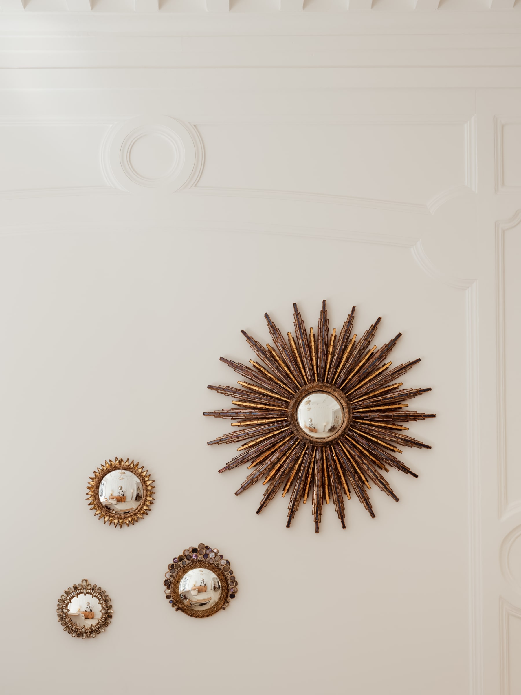 LINE VAUTRIN, 'ROI SOLEIL' MIRROR, c. 1960 | Galerie Marcilhac