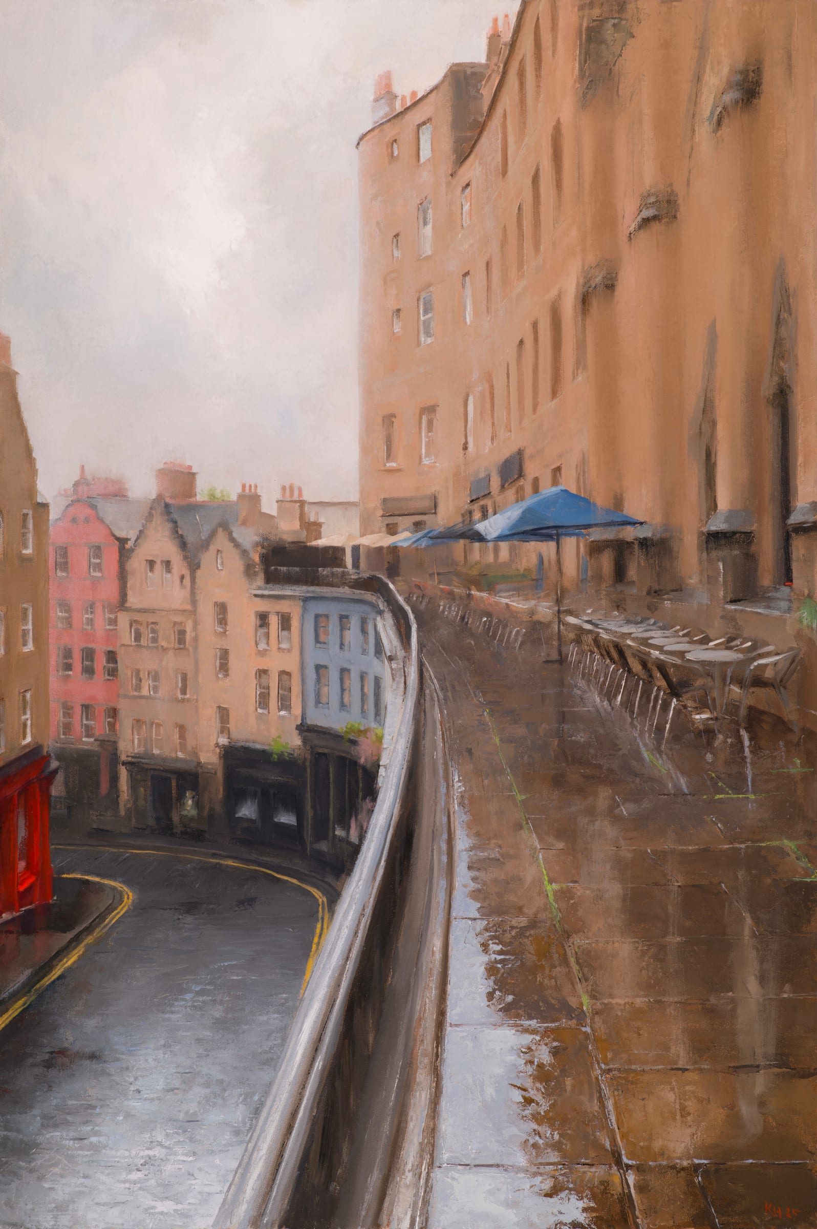 Kenny Harris, Victoria Terrace, Edinburgh, 2025 | Galerie Mokum