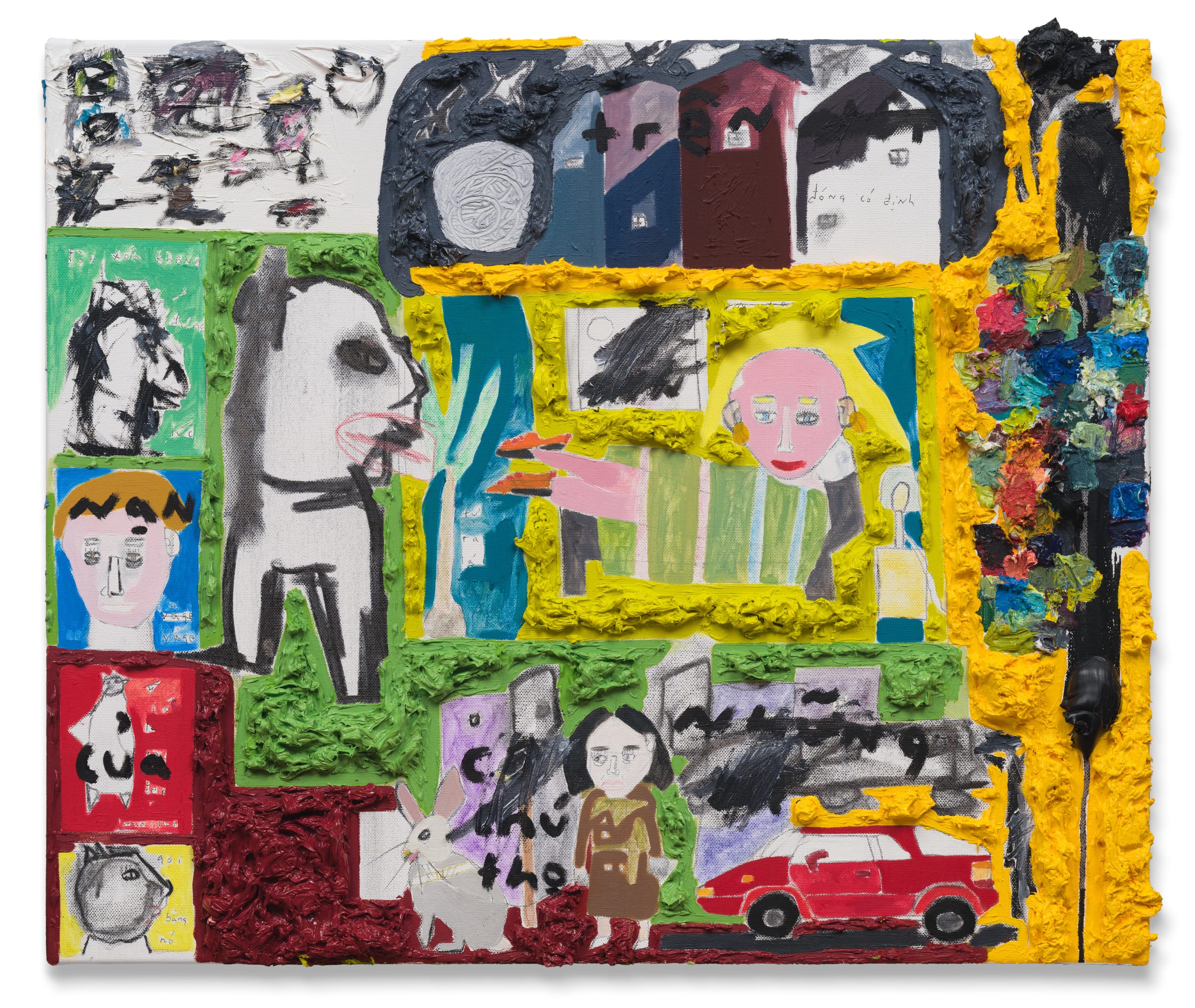 Will Thurman, It’s not safe to draw the boogeyman, 2025 | Galerie Quynh ...