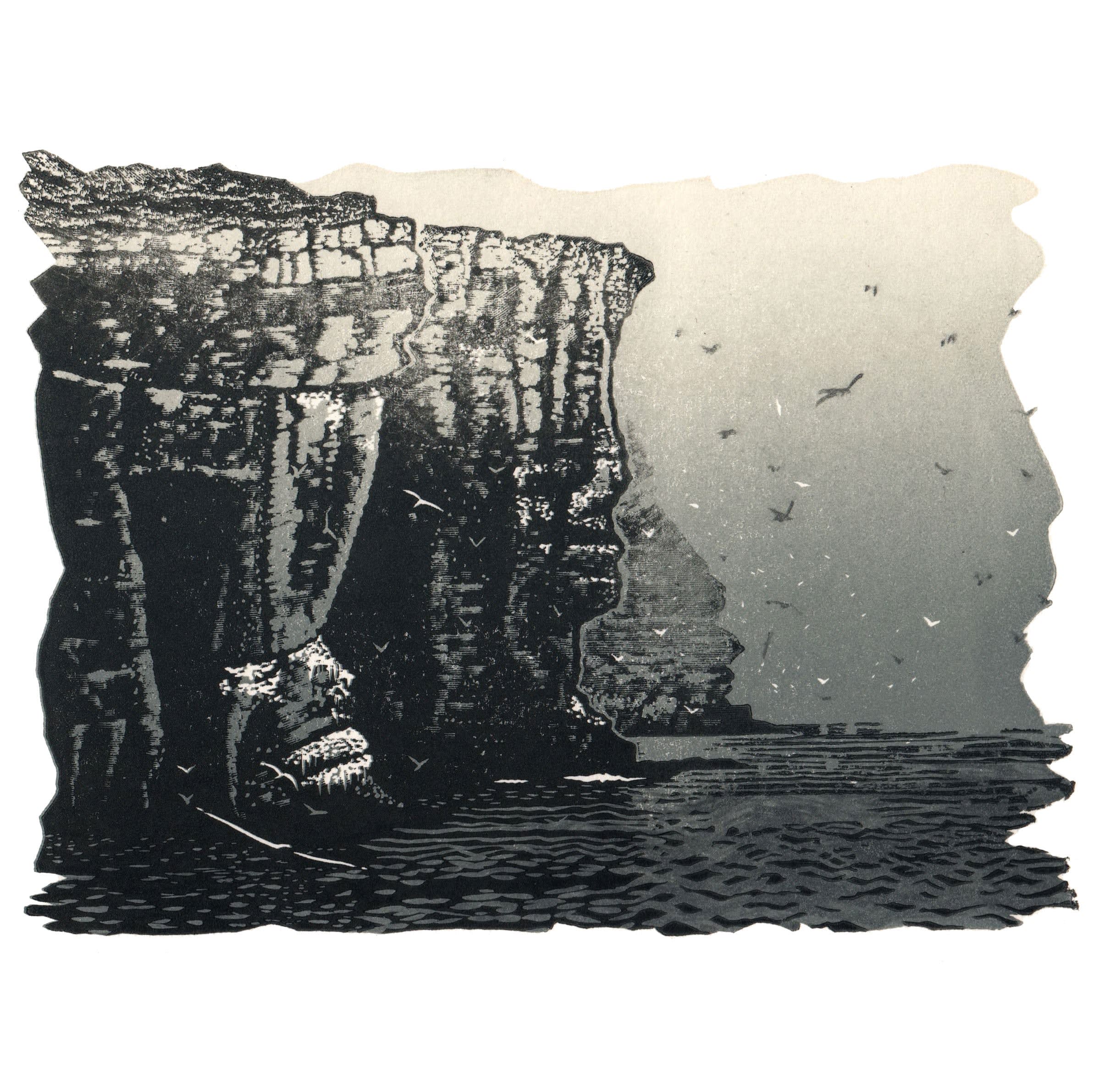 Robin Mackenzie, Towering Cliffs, 2024 | Gallery by the Lakes