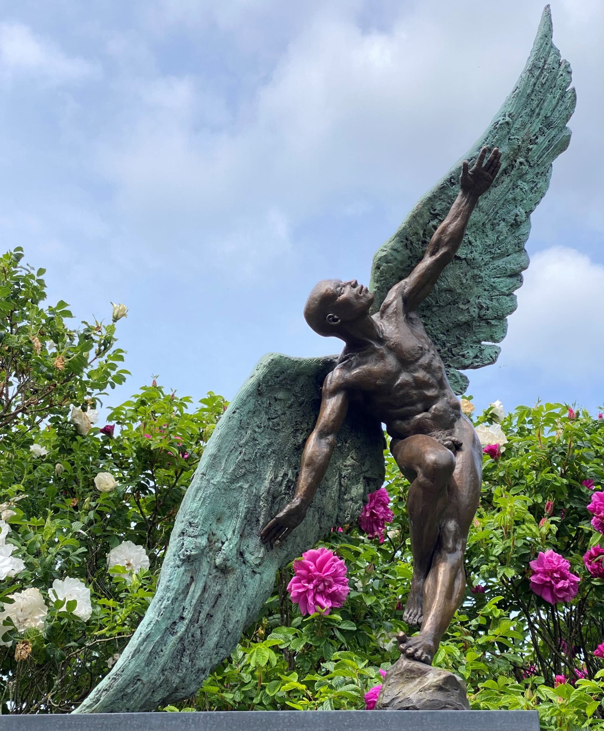 Lucianne Lassalle, Icarus Ascending II , 2023 | Gallery by the Lakes