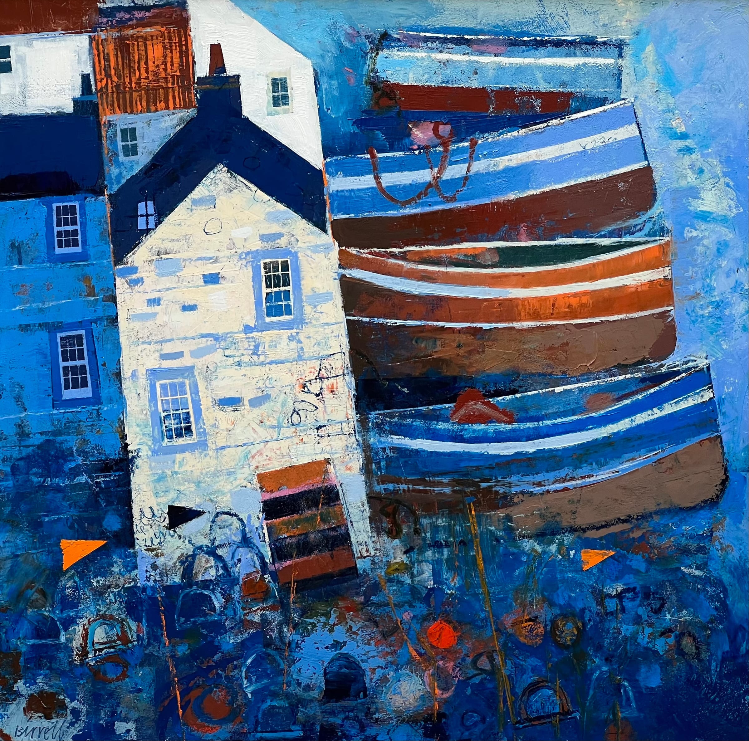 George Birrell, Gables and Boats | GALLERY HEINZEL