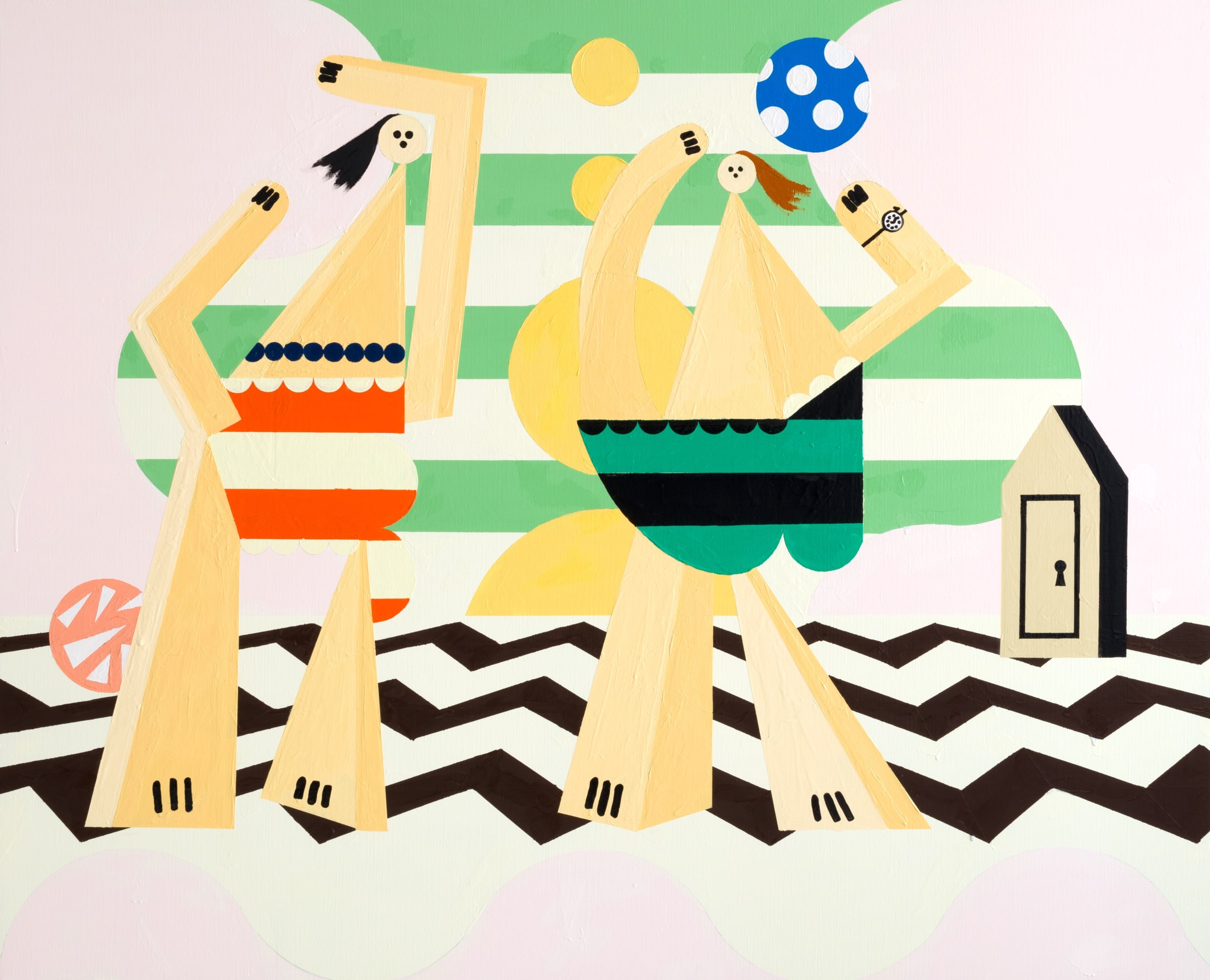 Farah Atassi, The Sunset, 2020 | François Ghebaly