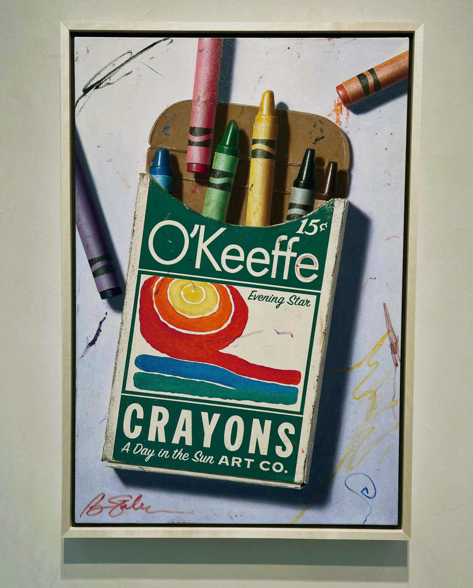 Ben Steele, A Day in the Sun: O'Keeffe, 2025 | Gilman Contemporary