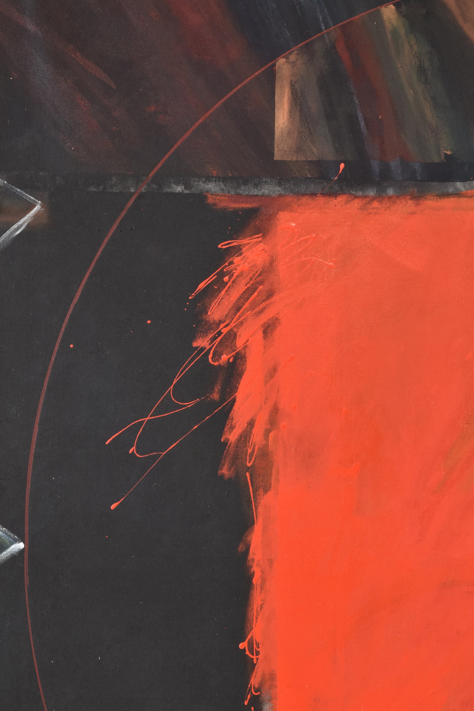 Ralph Hotere, Sunrise Mururoa / Dawn / Water Poem (After Manhire), 1985 ...