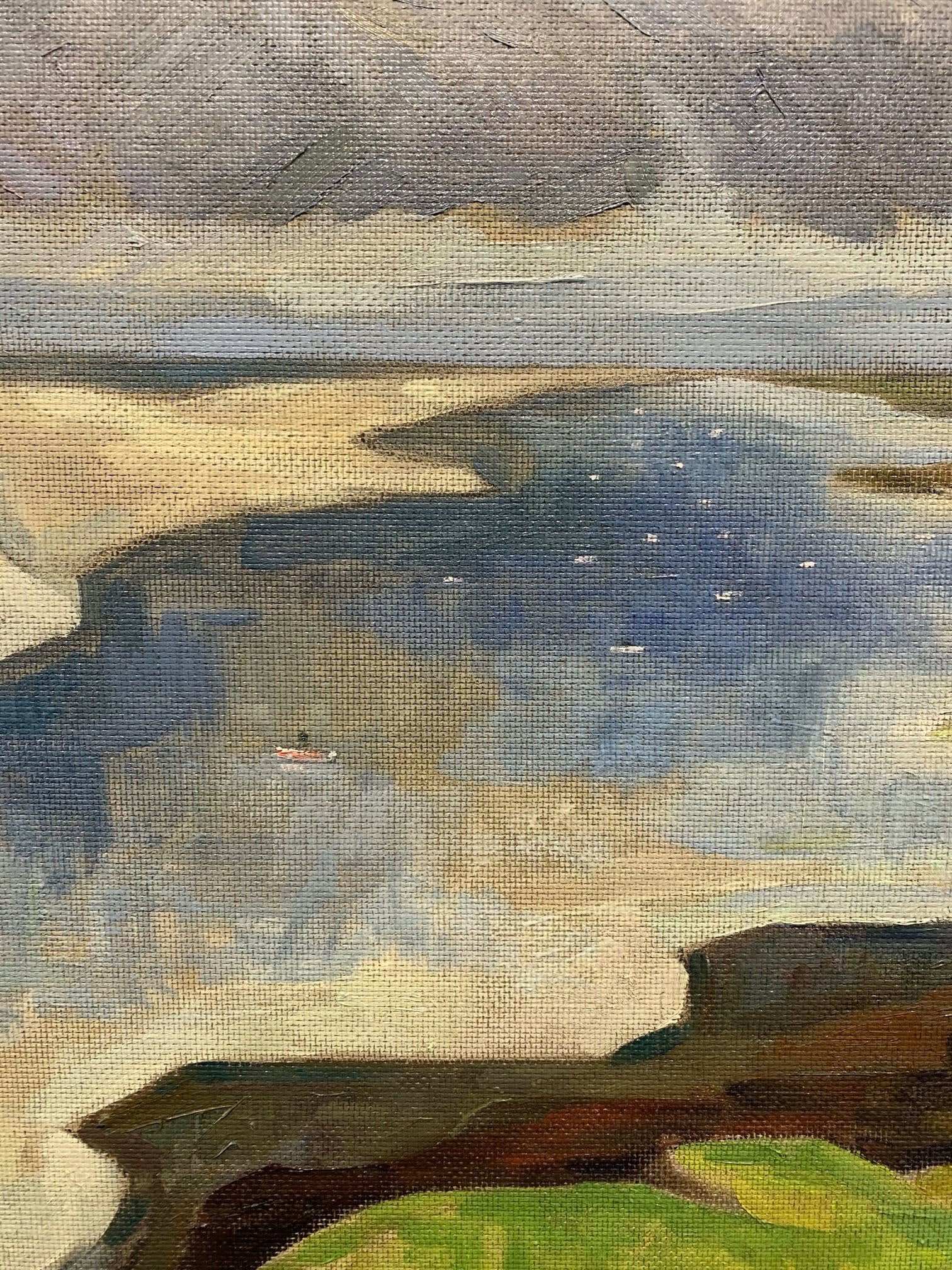 Doris Lusk, Lagoon Rakaia Mouth, 1956 | Gow Langsford