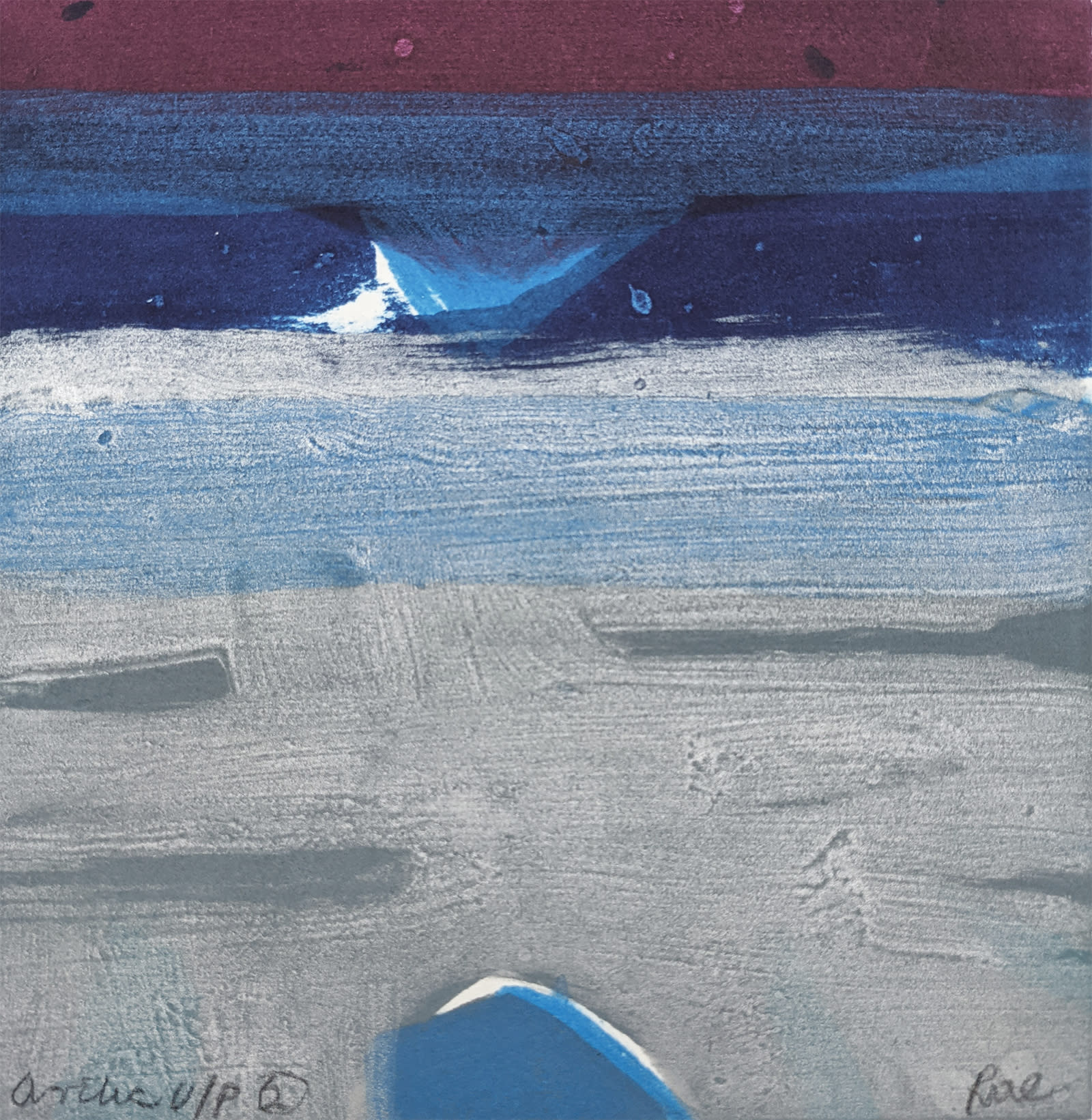 Barbara Rae, Arctic, 2019 | shop.glasgowprintstudio.co.uk