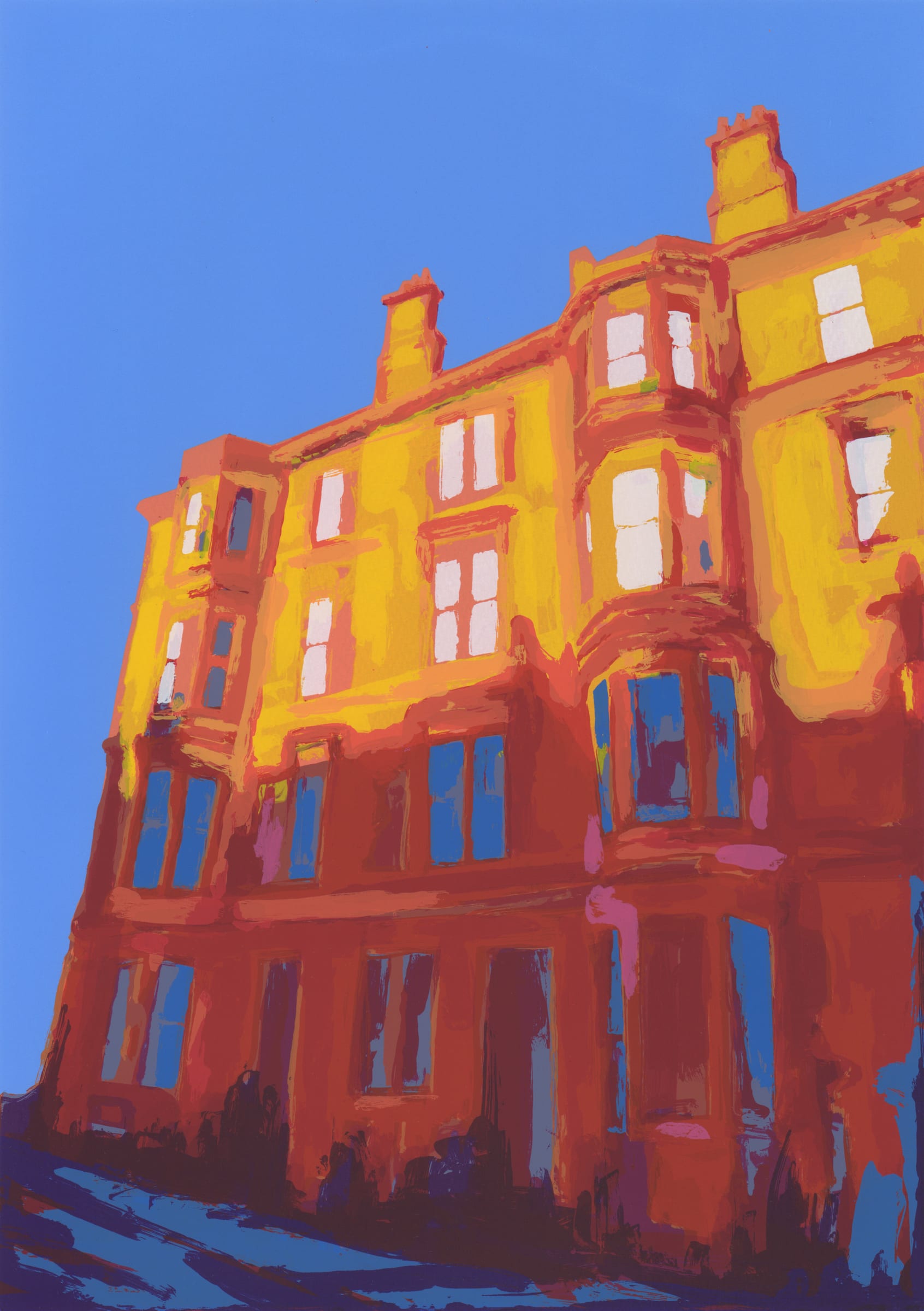 Paul Cassidy, Tenement, 2025 | shop.glasgowprintstudio.co.uk