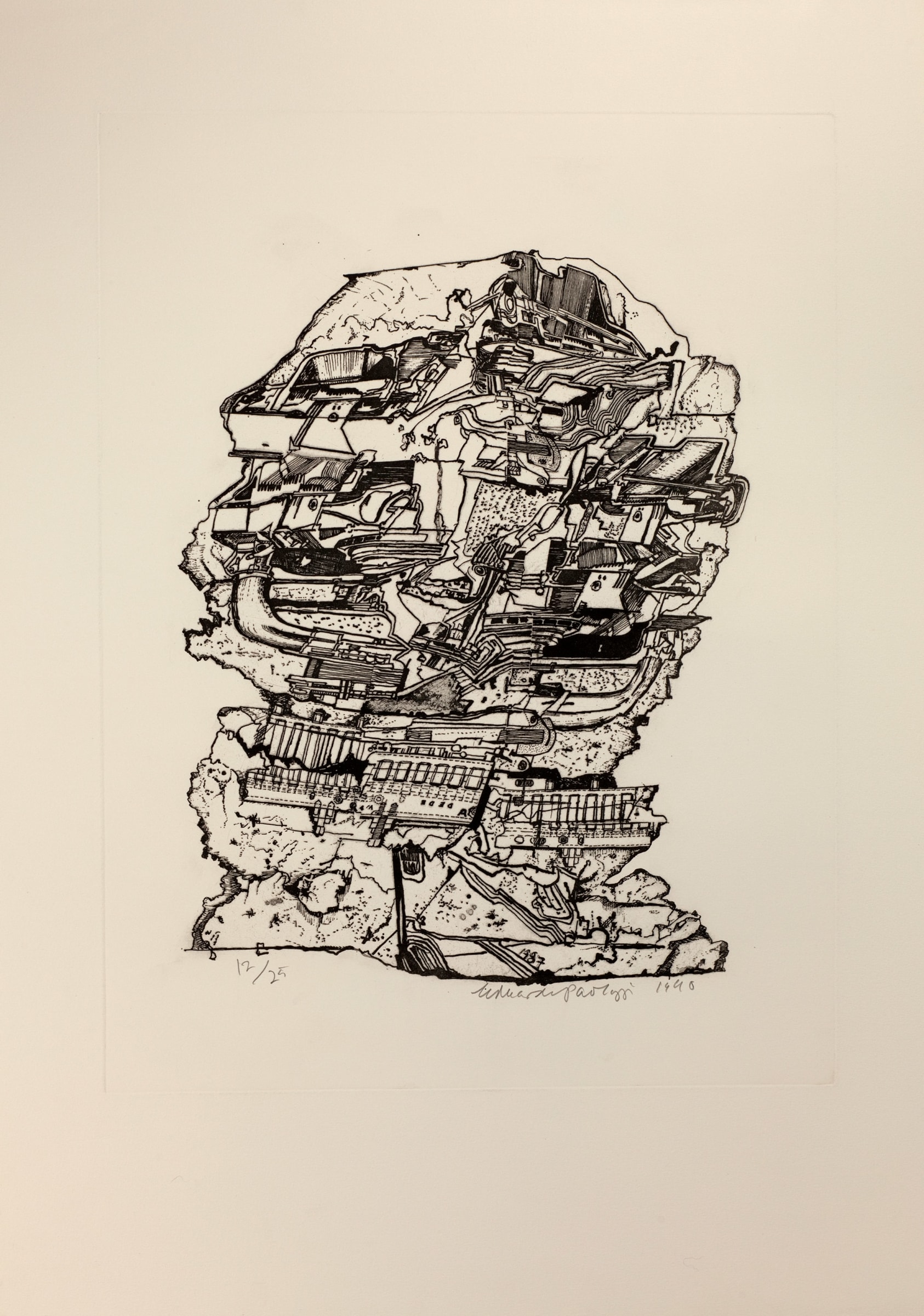 Eduardo Paolozzi, Landscape I, 1990 | shop.glasgowprintstudio.co.uk
