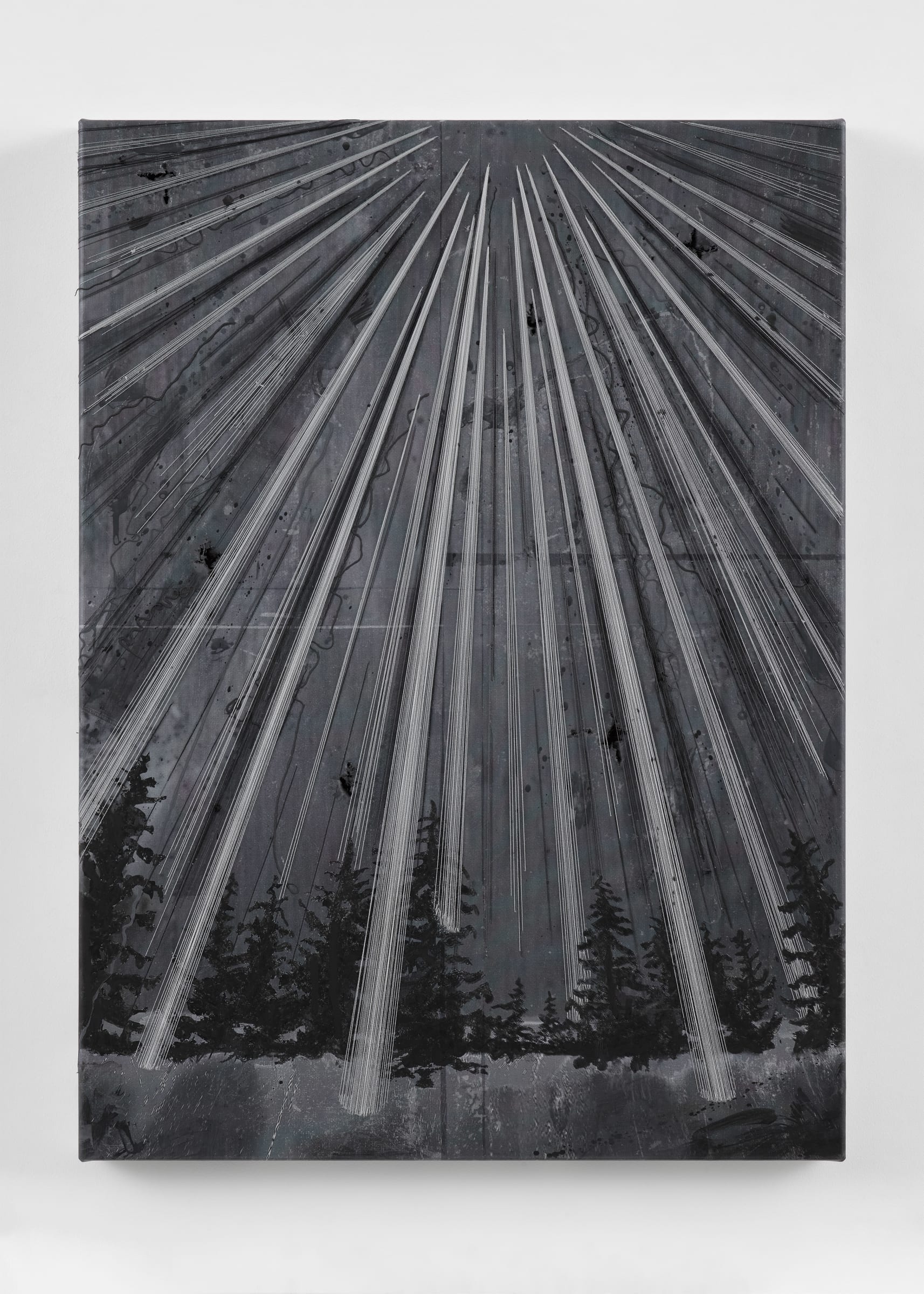 Michael Raedecker, demo (all over), 2025 | GRIMM