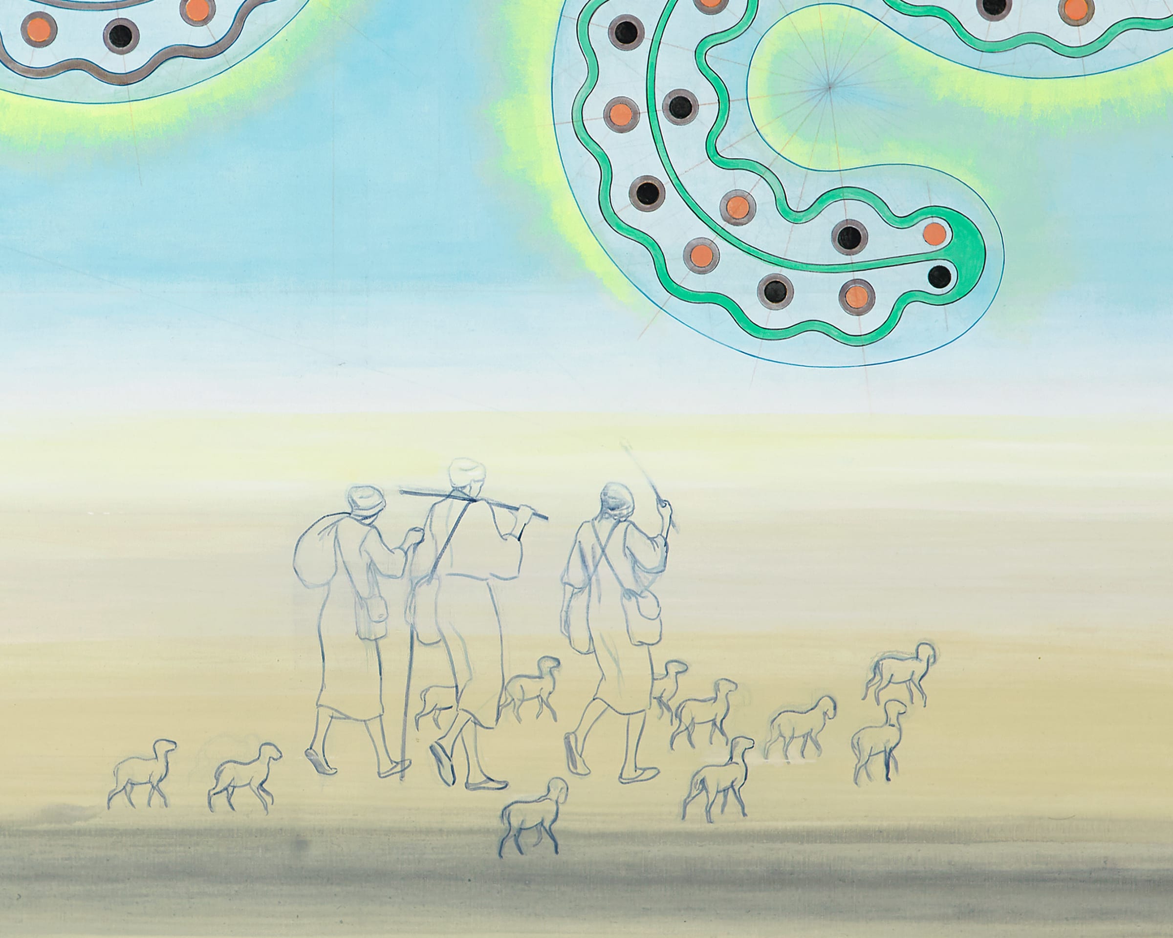 Charles Avery, Untitled (Herders, three Eidola), 2025 | GRIMM Charles Avery, Untitled (Herders, three Eidola), 2025 | GRIMM