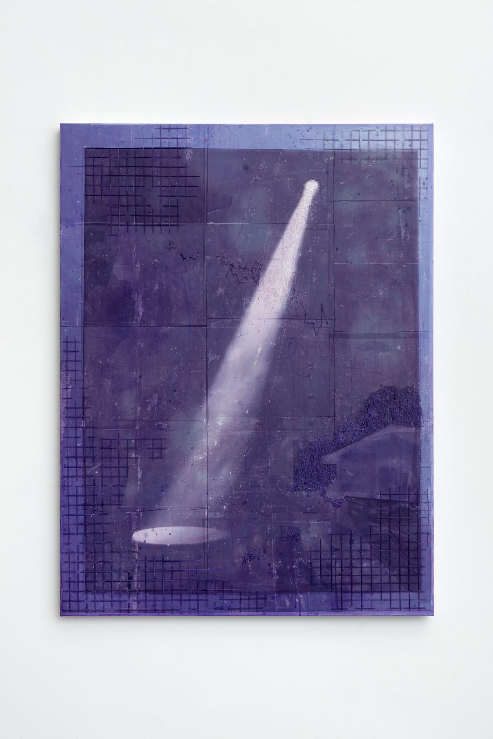 Michael Raedecker, interference, 2018 | GRIMM