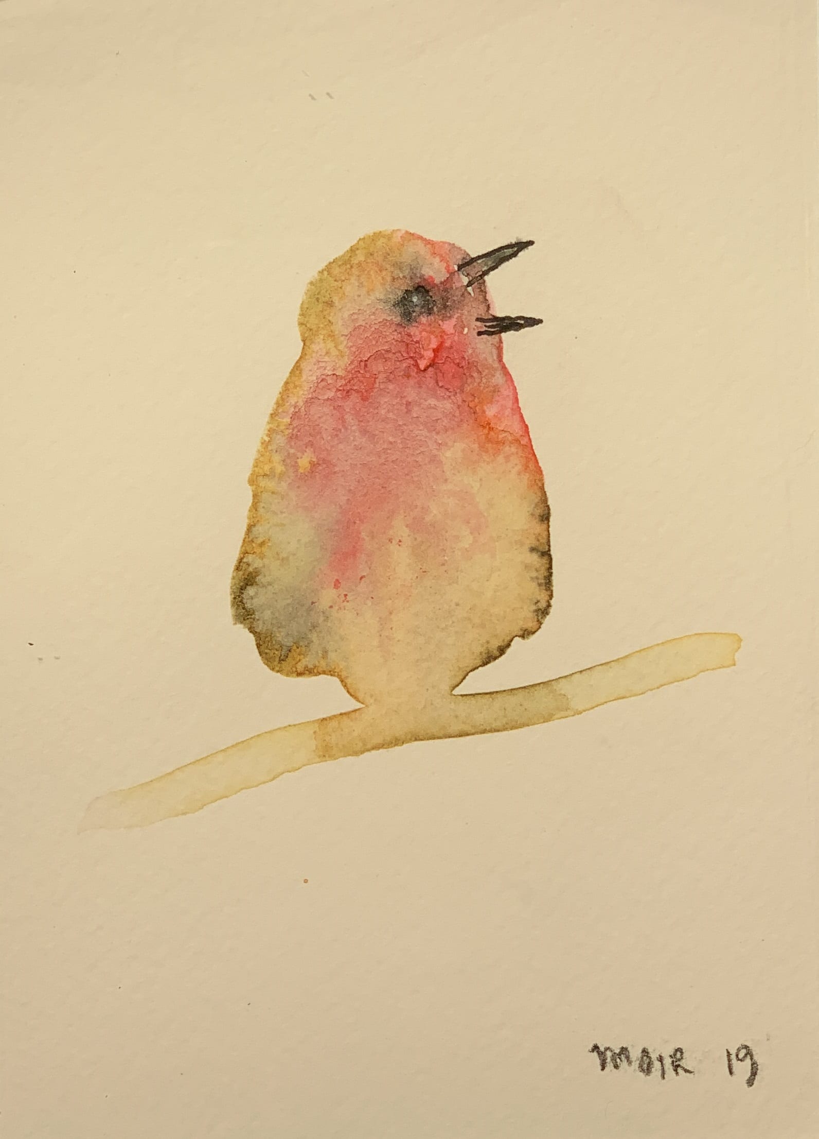 Jim Moir, Bird (Chick), 2019 | Grosvenor Gallery