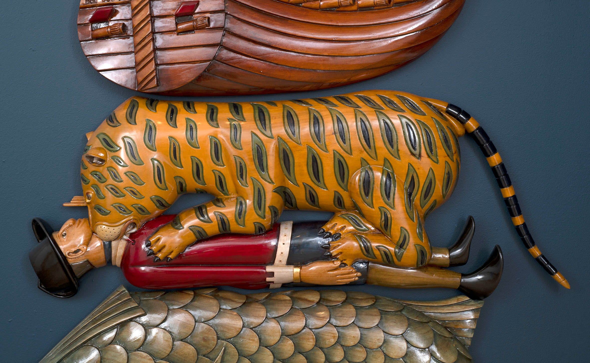 Adeela Suleman, Remembering Tipu: An allegorical tribute to Tipu’s last standard at Seringapatam ...