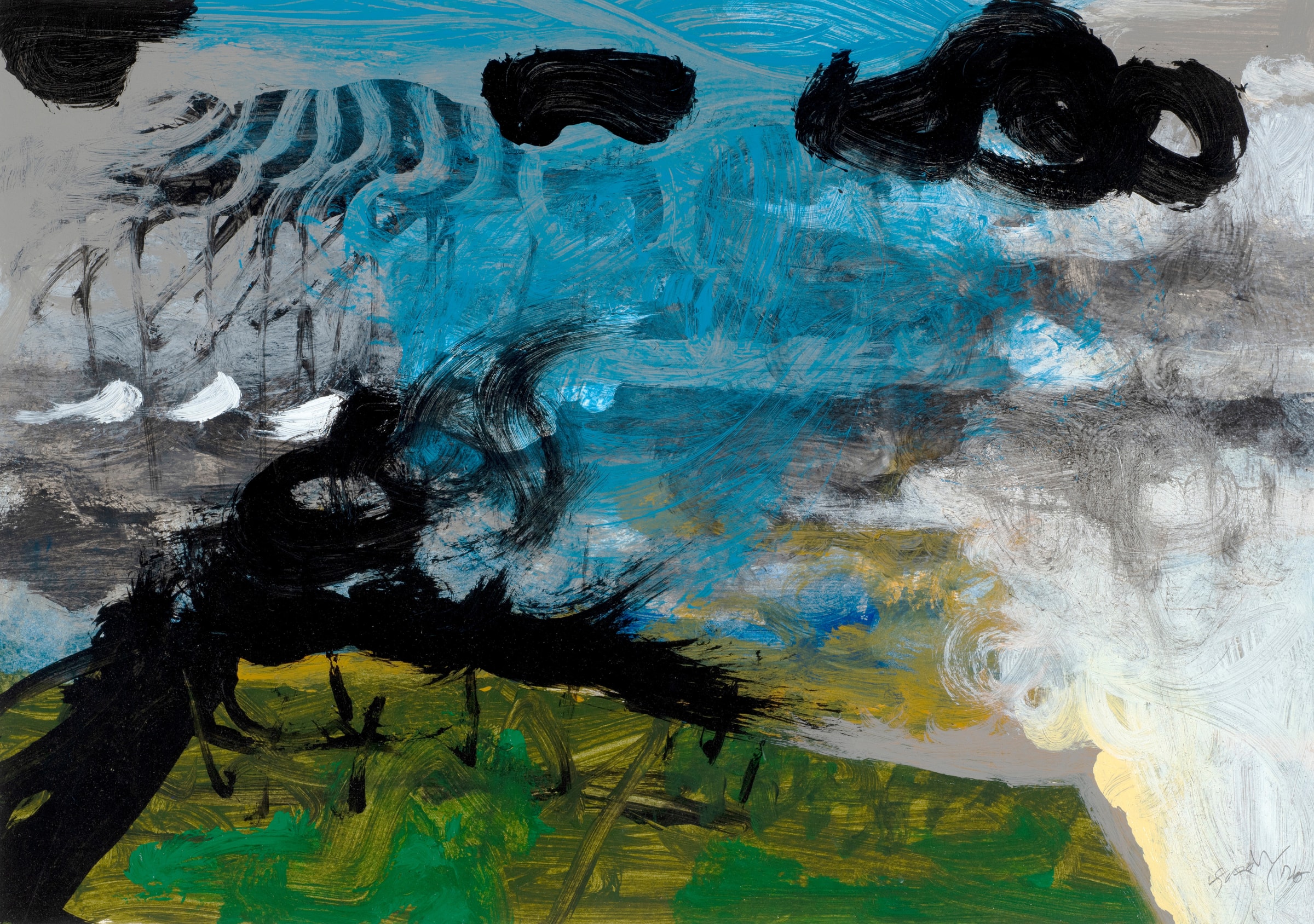 Jagath Weerasinghe, The Troubled Land, 2025 | Grosvenor Gallery