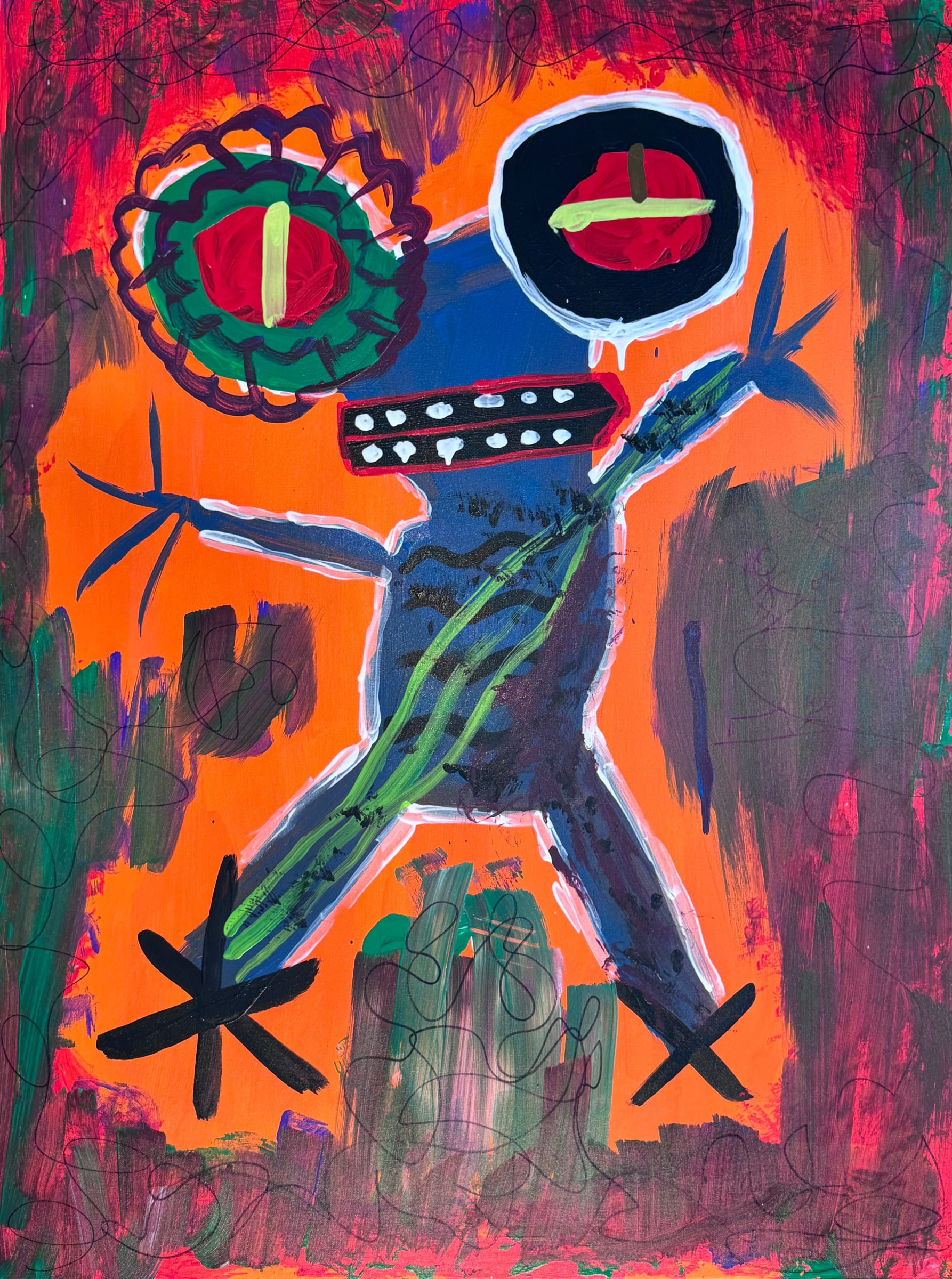 Hamed Zida, Vrolijk, 2025 | Hadadi Fine Art