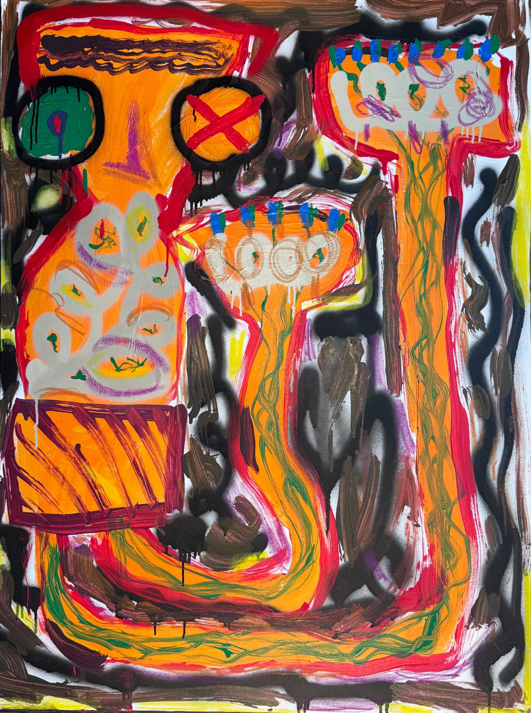 Hamed Zida, Cat, 2024 | Hadadi Fine Art