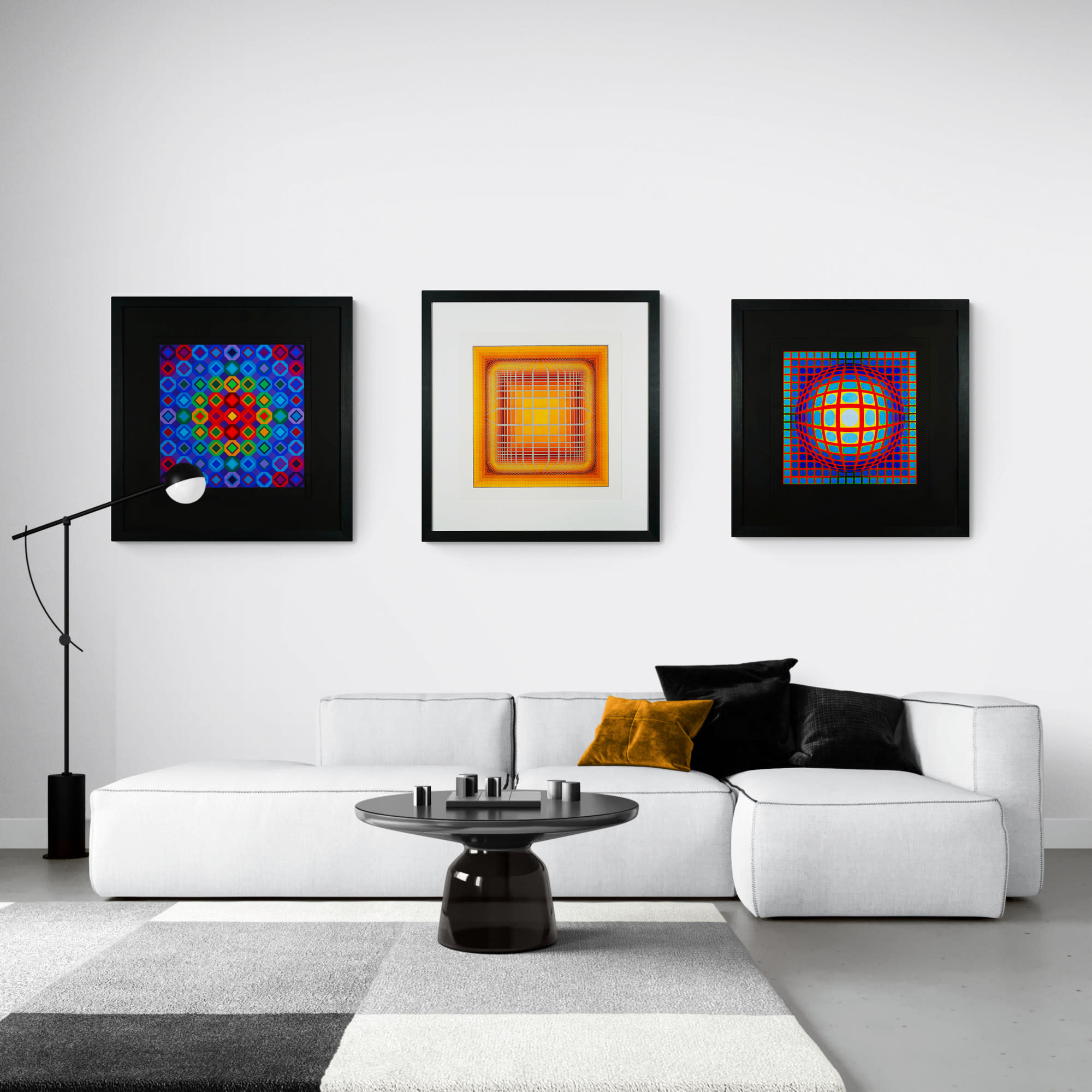 Victor Vasarely, Dia-Ga, 1974 | Hidden Gallery