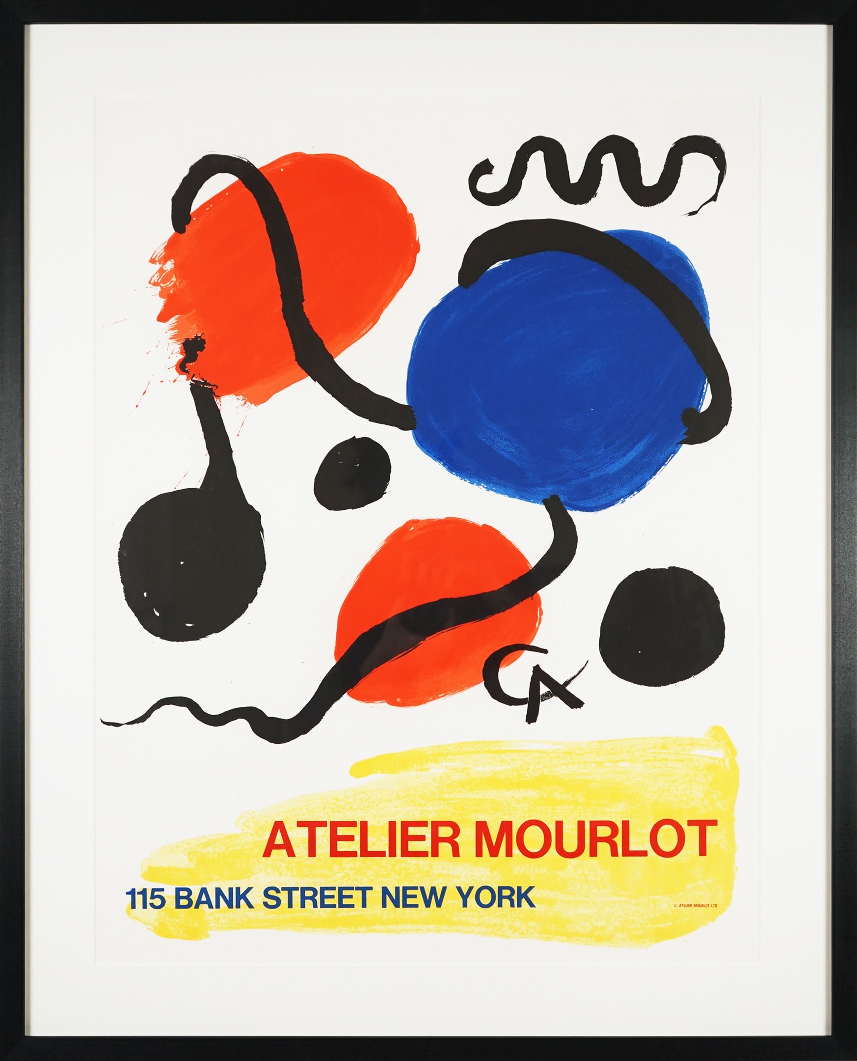 Alexander Calder, Atelier Mourlot (115 Bank Street), 1967 | Hidden Gallery