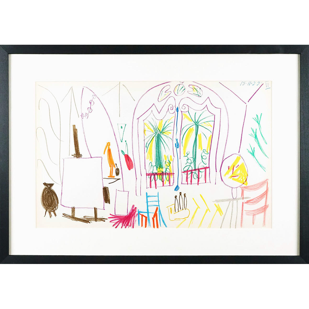 Pablo Picasso, Carnet de Californie - 15.11.55 II, 1959 | Hidden Gallery