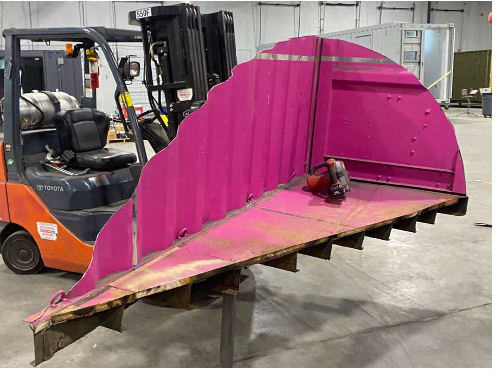 LOT-EK, #26 3D Circle+Triangle Bottom+Side+Rear with Corner Casting ...