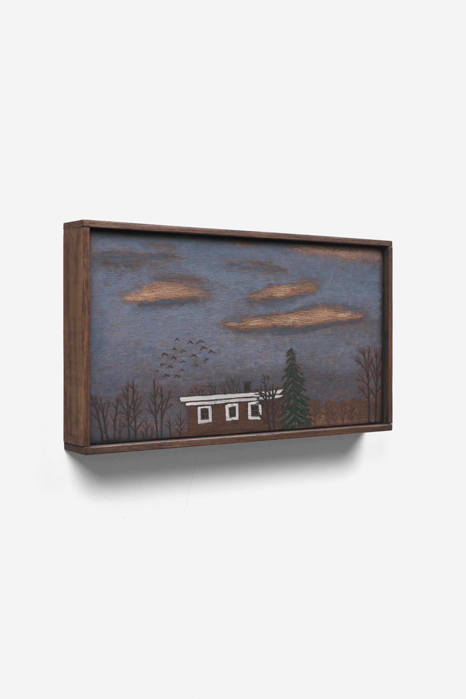 John Joseph Mitchell, Grackles in a Winter Sky, 2025 | Ingleby Gallery