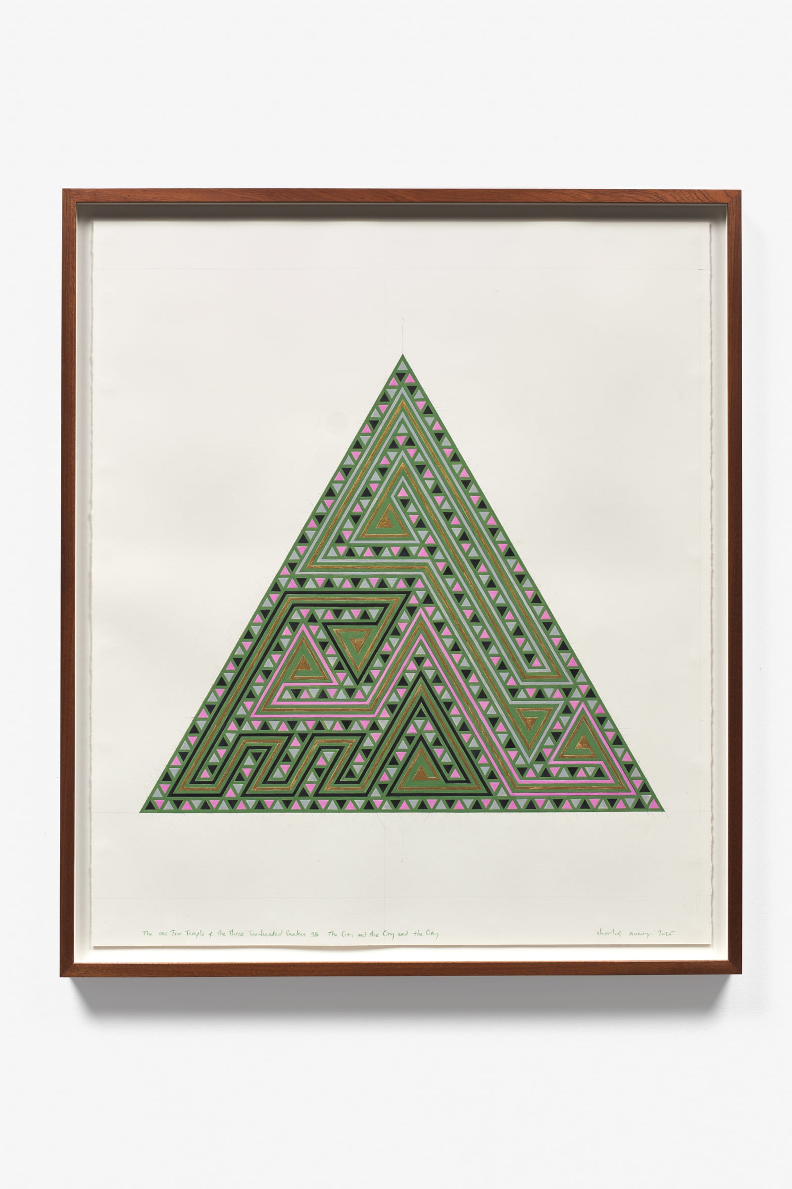 Charles Avery, The One True Temple of the Three-headed Snakes OR The ...