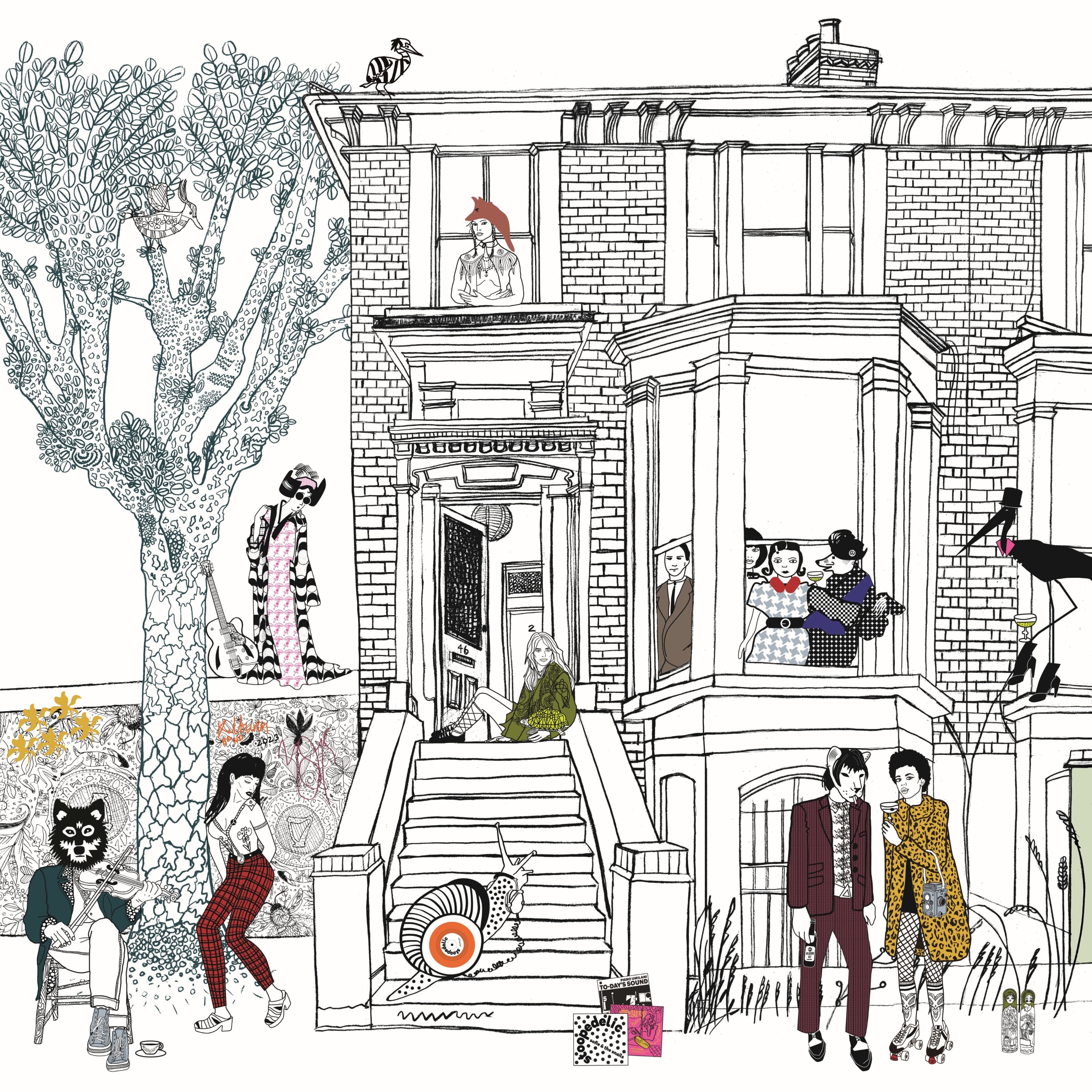 Electronic Sheep, KILBURN STOOP PARTY, 2025 | isaartgallery