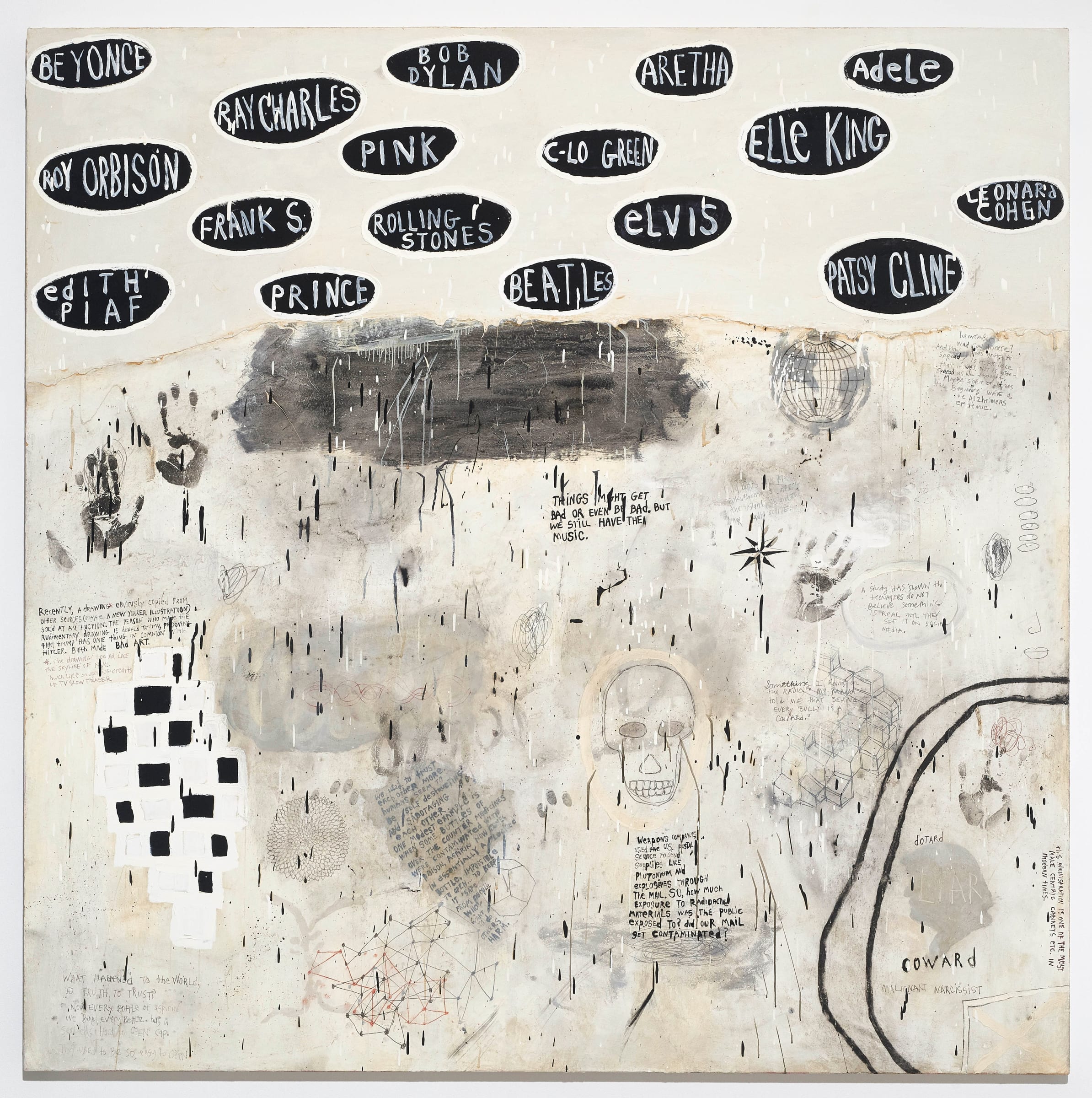 Squeak Carnwath, We Still Have Music, 2017 | Jane Lombard Gallery