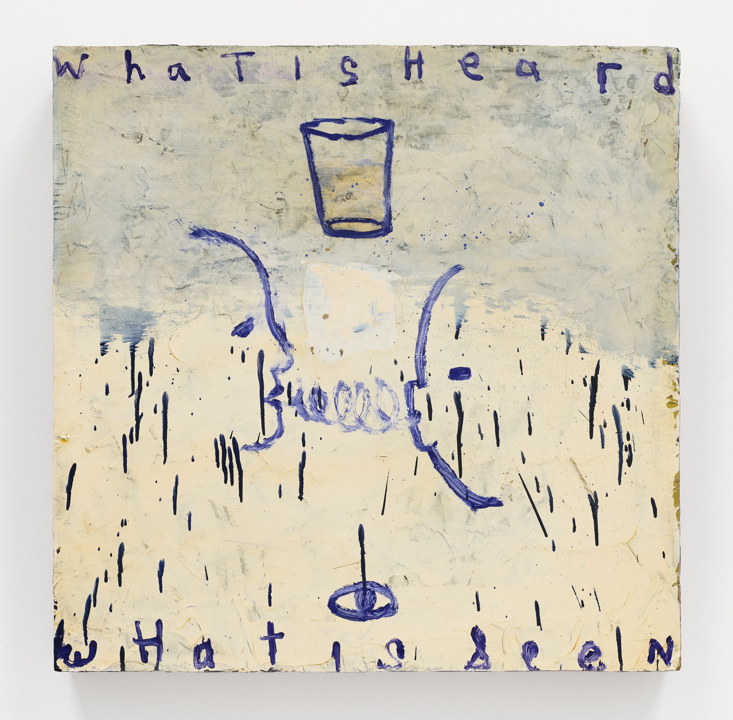 Squeak Carnwath, What Is Heard, 1993 | Jane Lombard Gallery