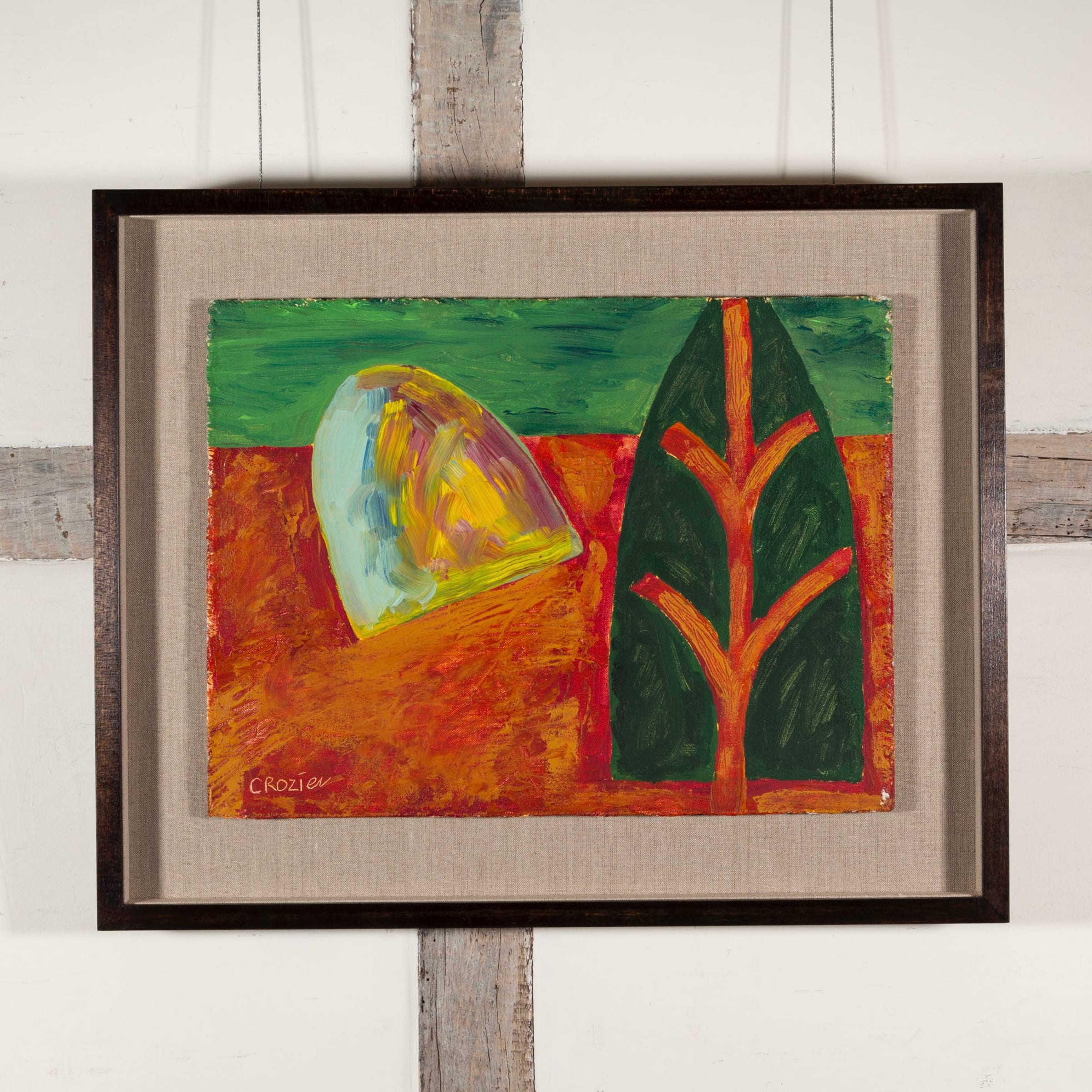 William Crozier, Landscape (Hay Rick and Tree), 2000-2005, circa ...