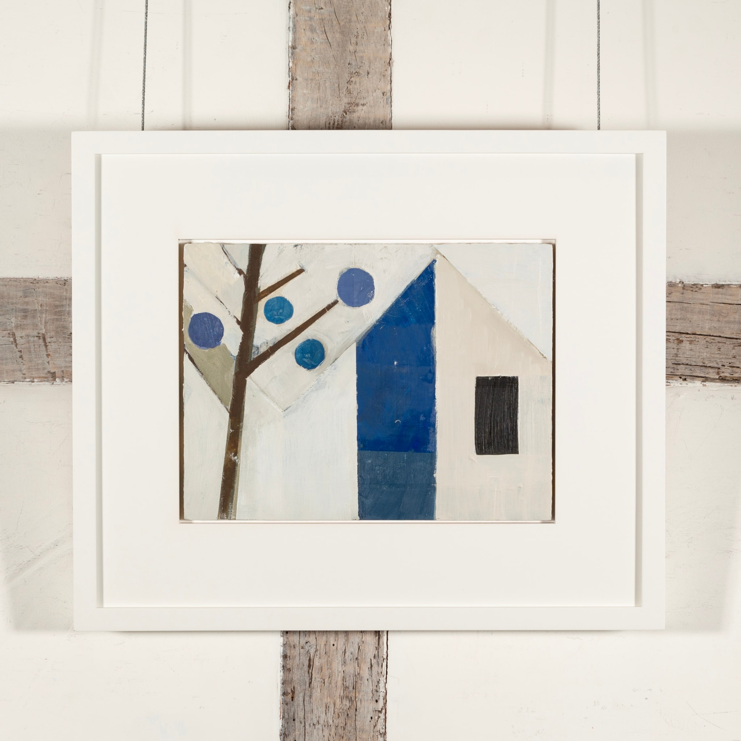 Daisy Cook, Blue House, 2024 | Jenna Burlingham Gallery