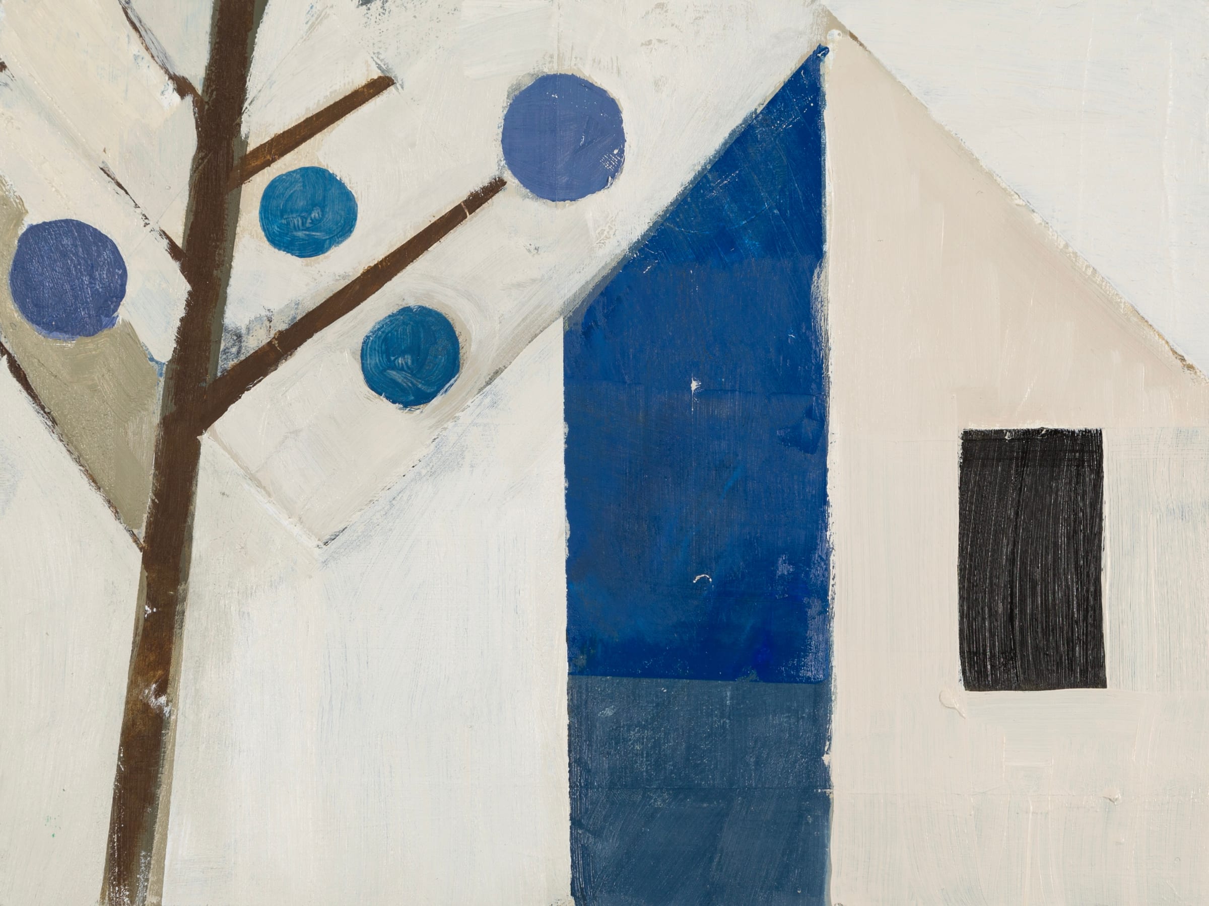 Daisy Cook, Blue House, 2024 | Jenna Burlingham Gallery