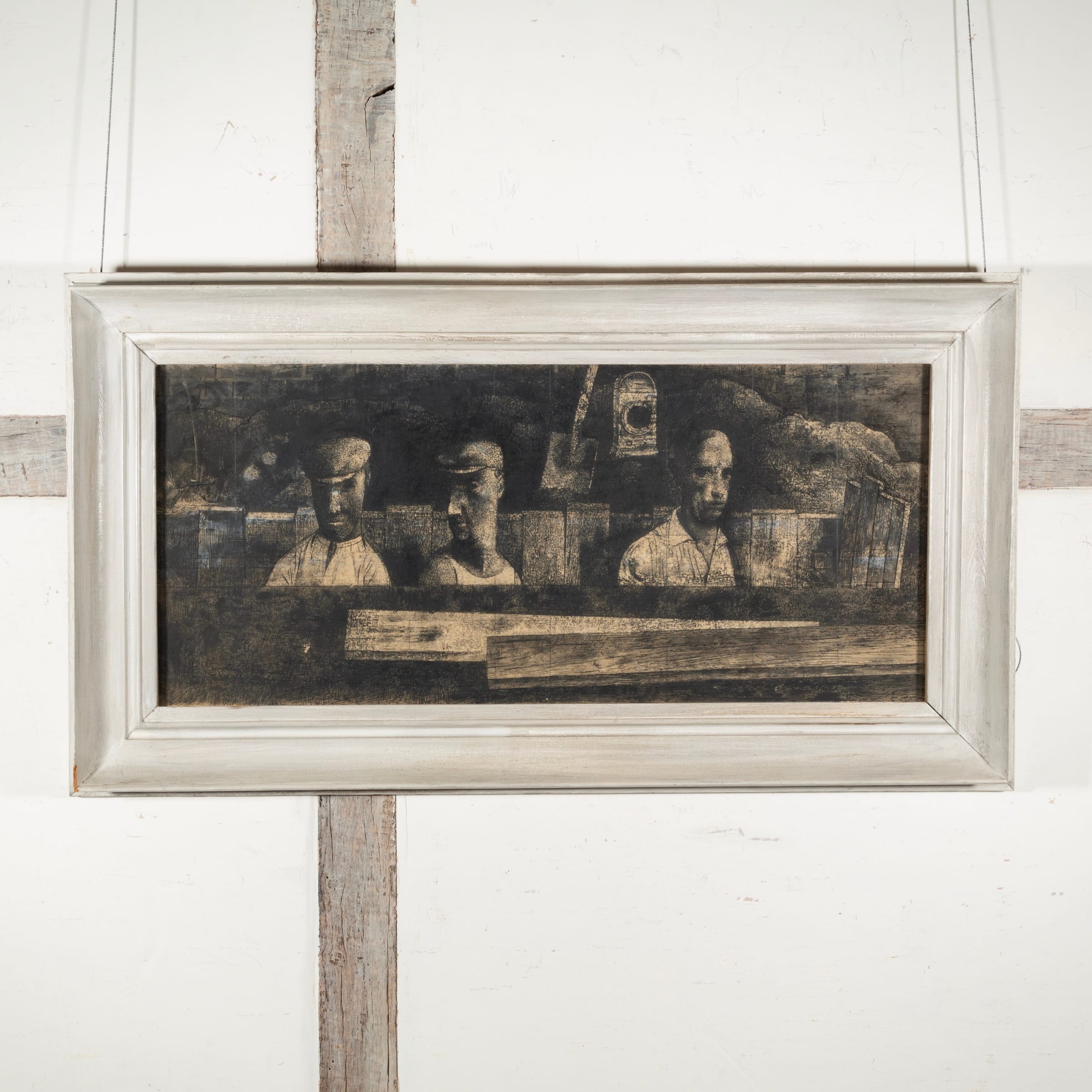 Reginald Brill, Study for Men in the Trench, 1950, circa | Jenna ...