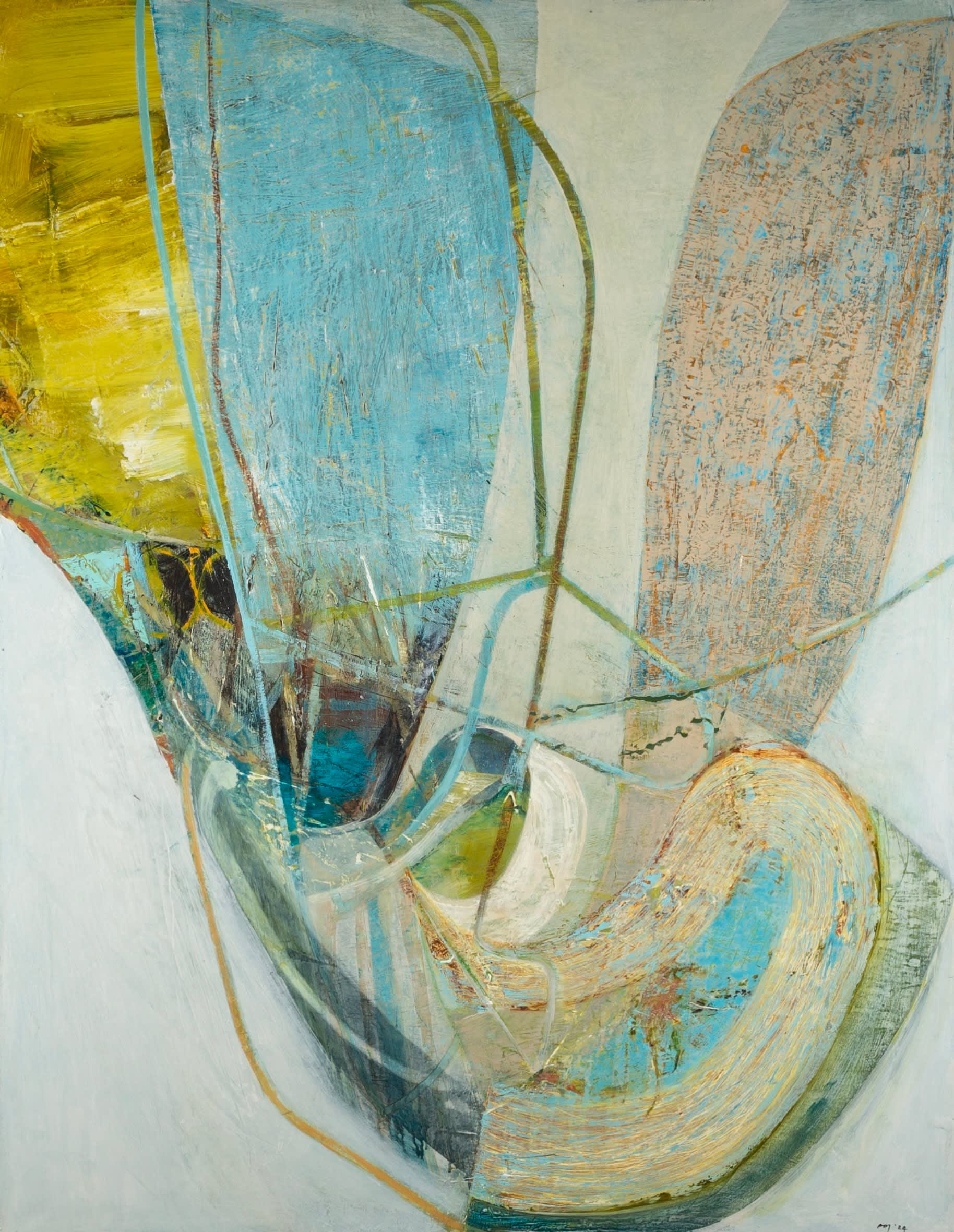 Peter Joyce, Flume, 2024 | Jenna Burlingham Gallery