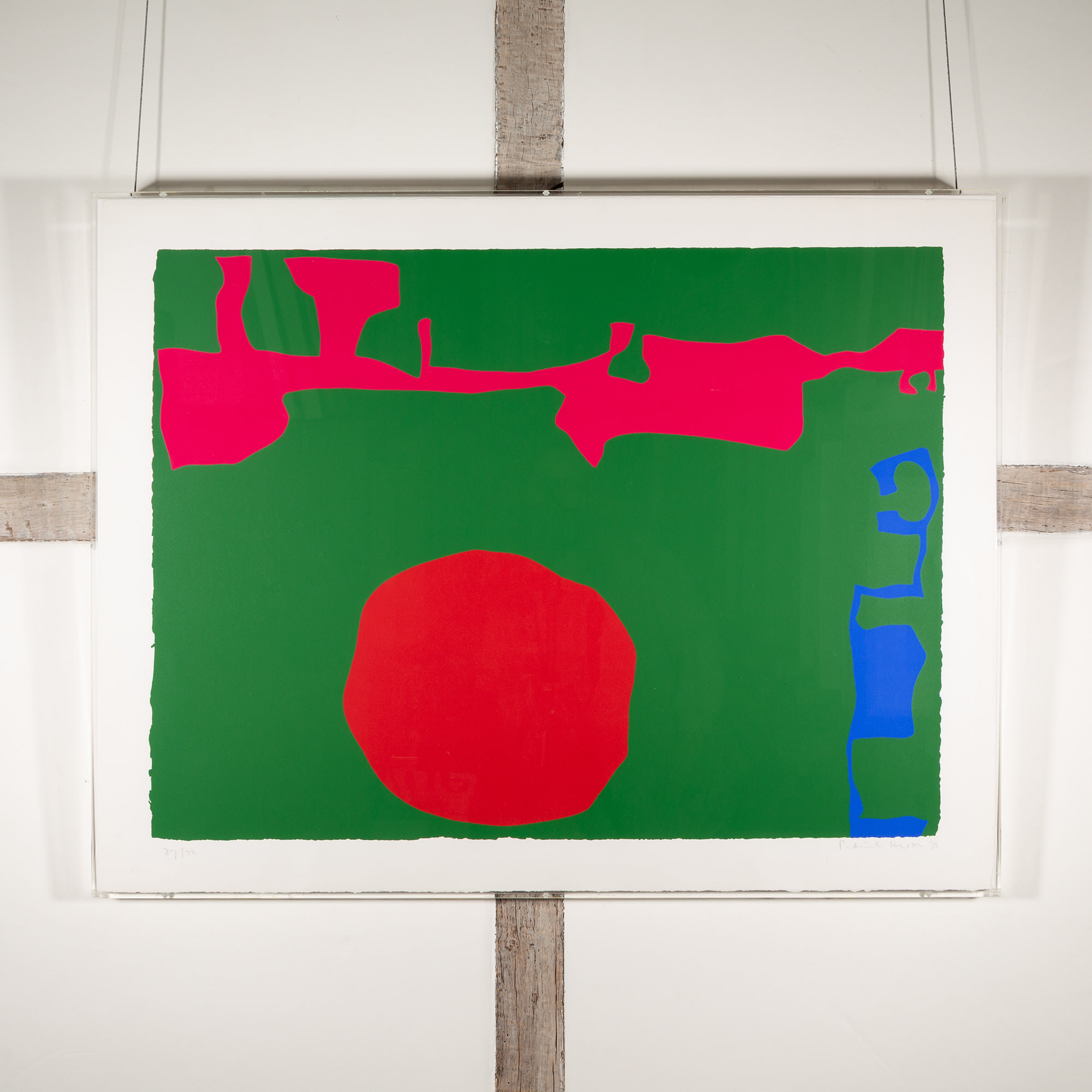 Patrick Heron, January 1973: 11, 1973 | Jenna Burlingham Gallery