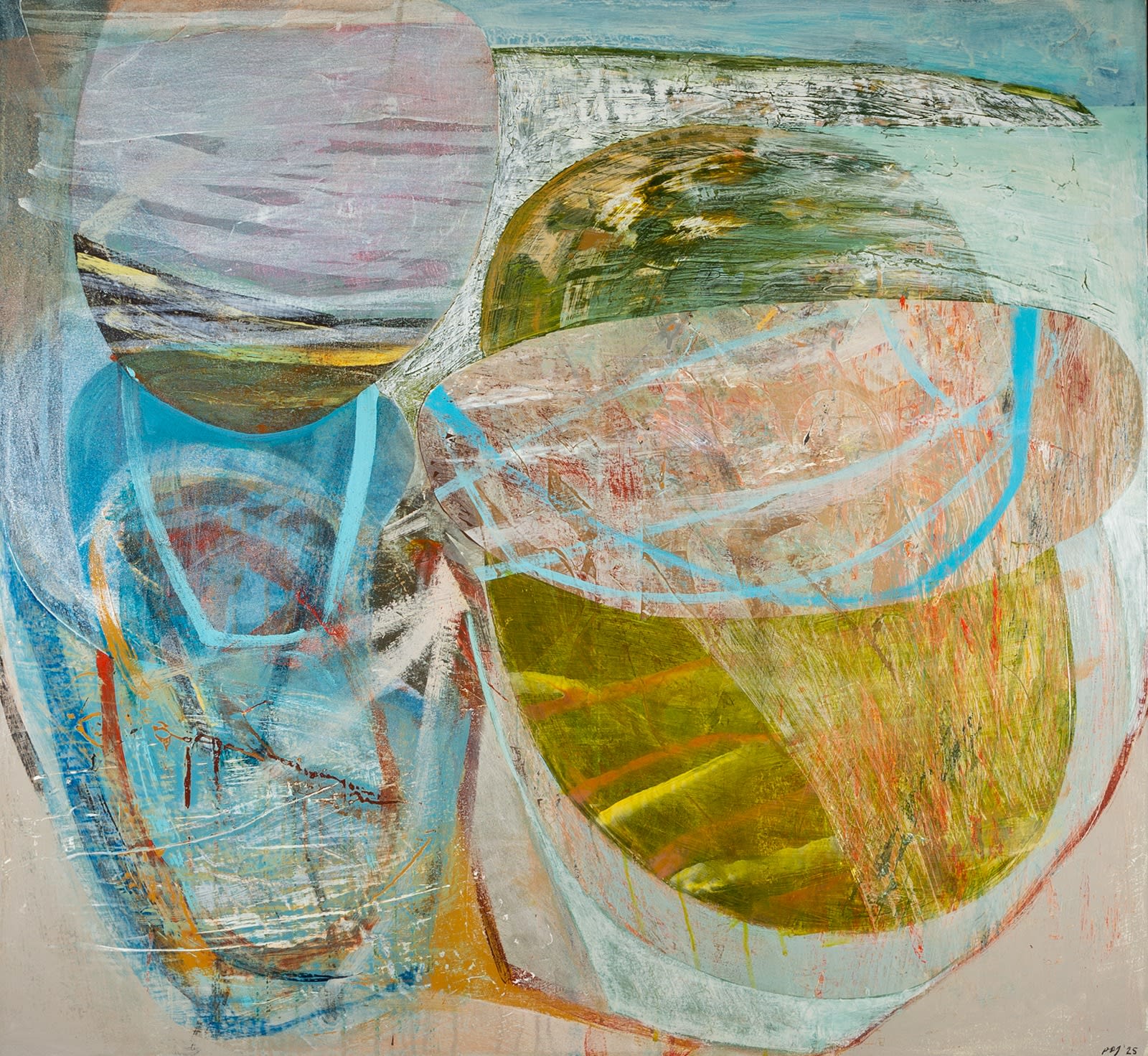 Peter Joyce, Coast to Ridgeway, 2025 | Jenna Burlingham Gallery